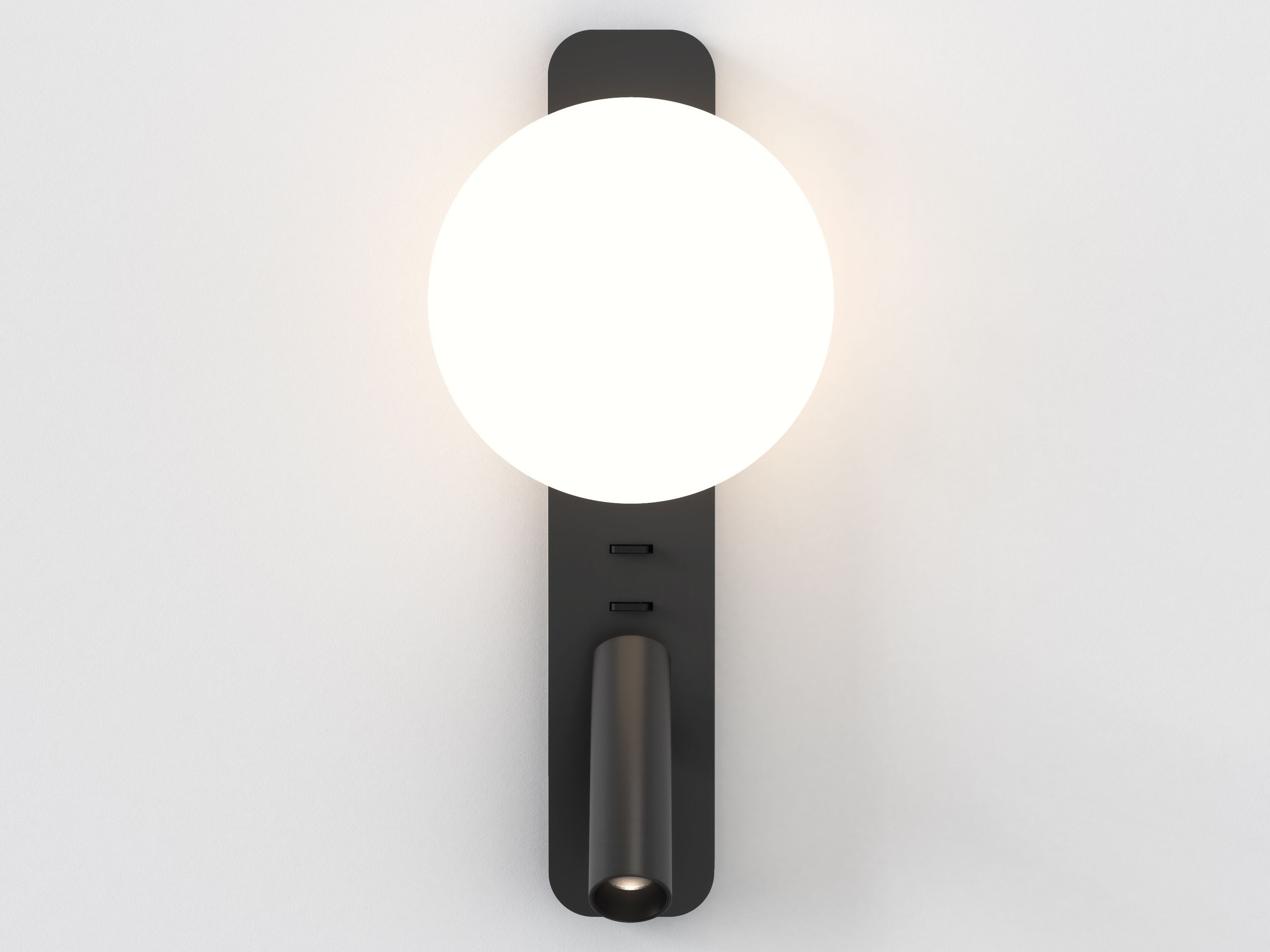 ZEPPO READER LED aluminium reading lamp with fixed arm By Astro ...