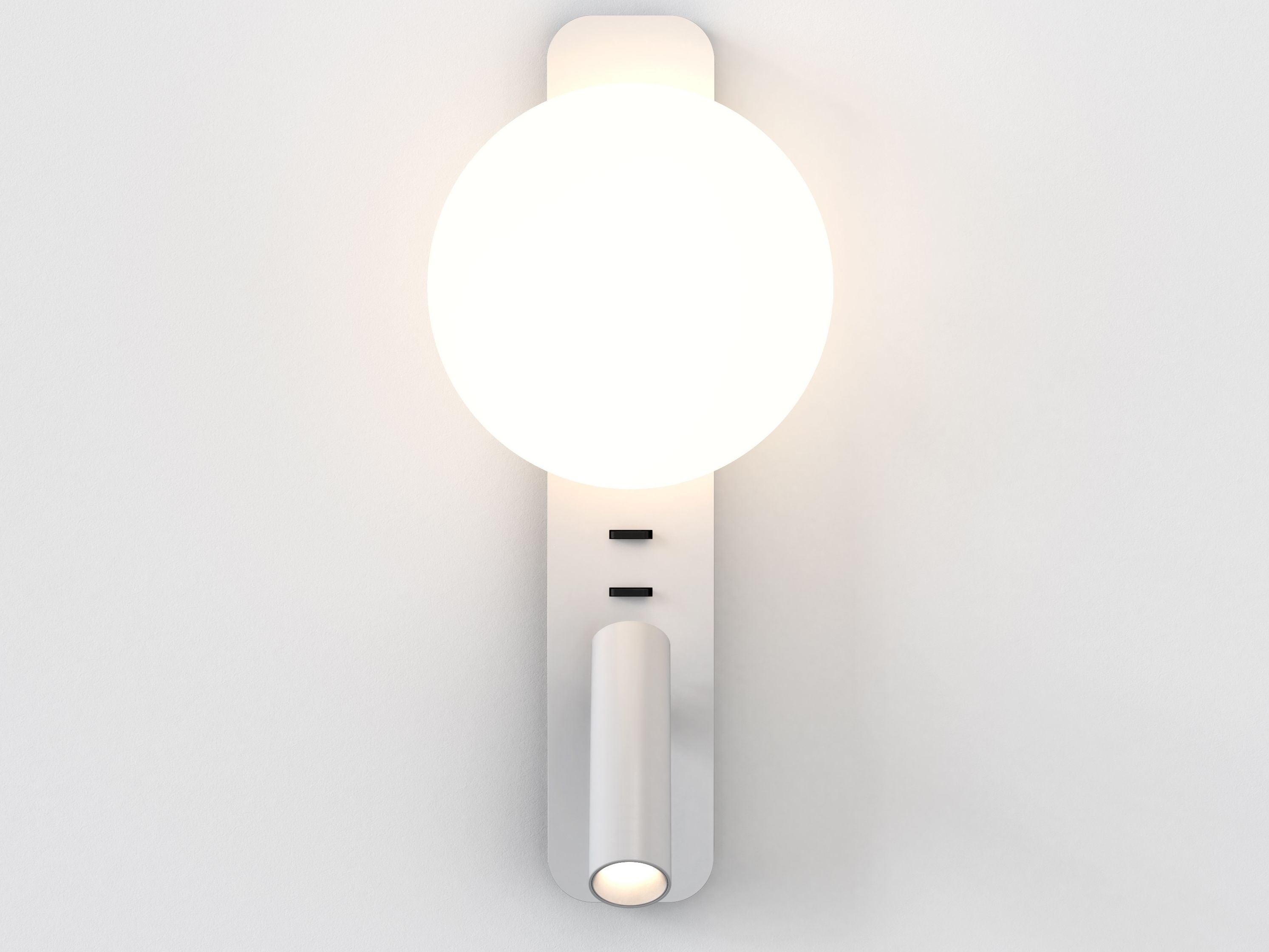 ZEPPO READER LED aluminium reading lamp with fixed arm By Astro ...