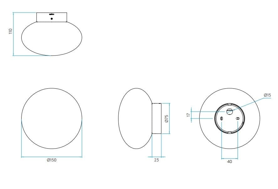 ZEPPO | Wall light By Astro Lighting