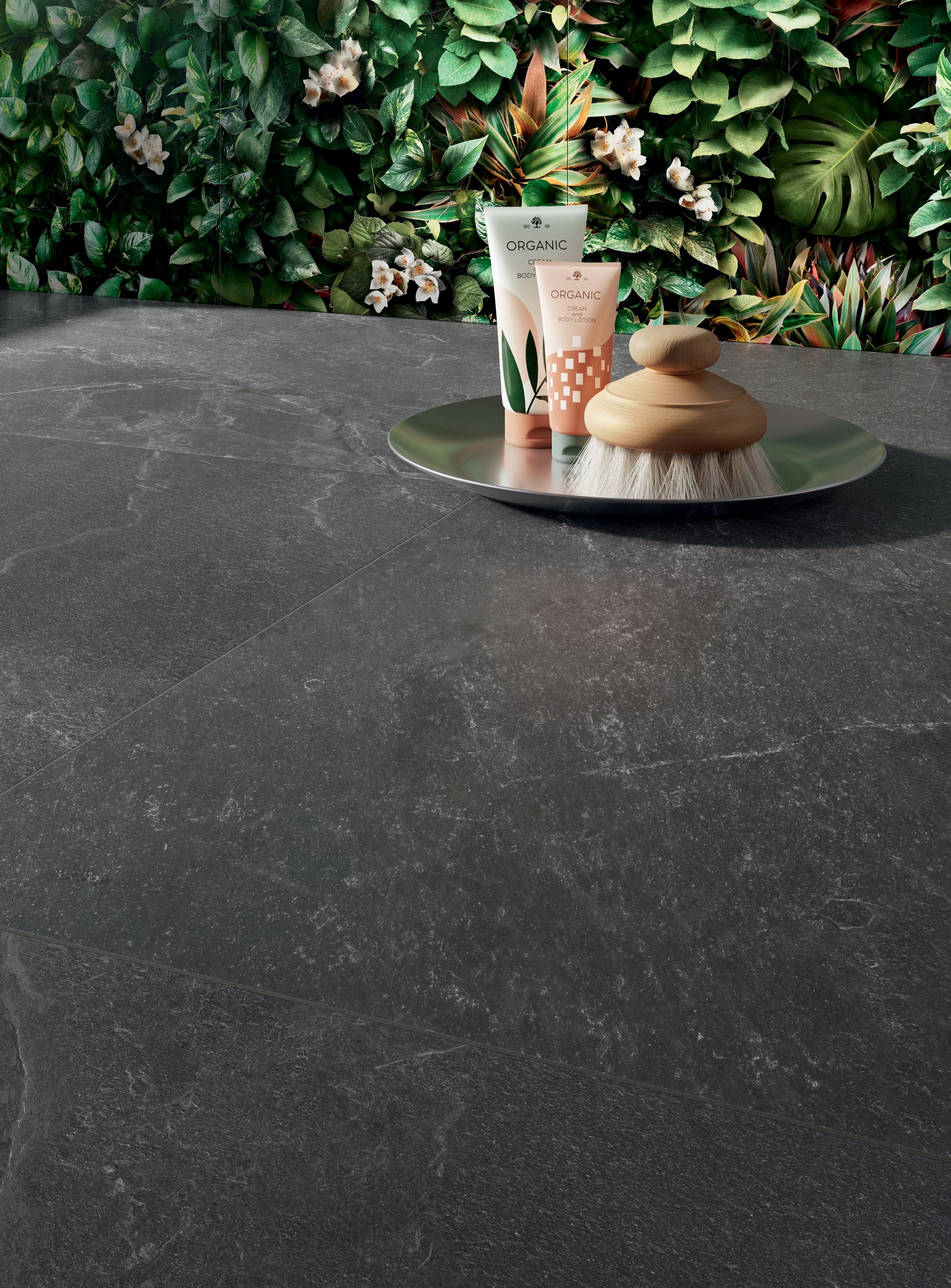 ZERO.3 STONE TRACE - ABYSS Porcelain stoneware wall/floor tiles with ...