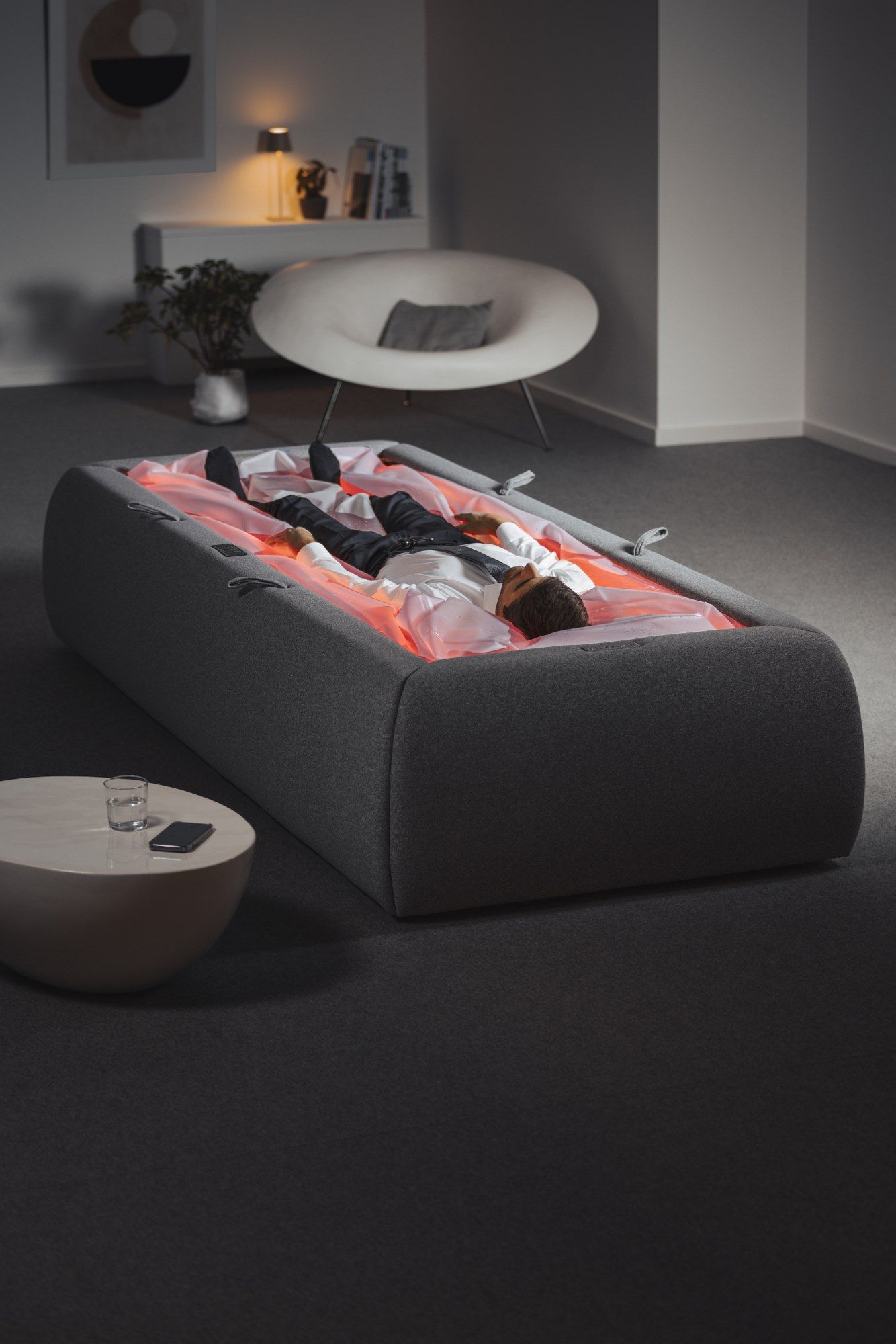 ZEROBODY PERSONAL Water spa bed By STARPOOL | design Cristiano Mino