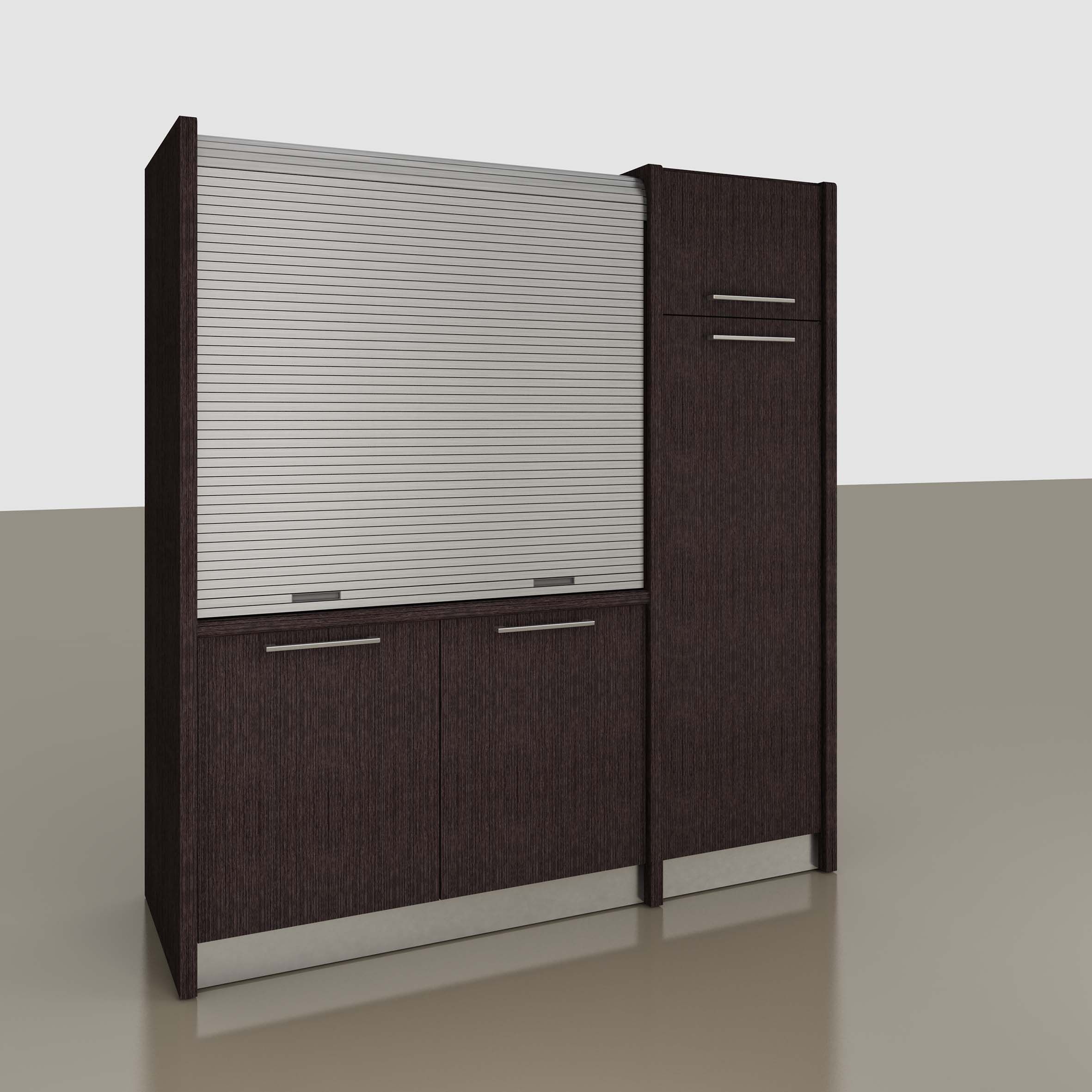 ZEUS K109 Hideaway wooden mini kitchen By Mobilspazio