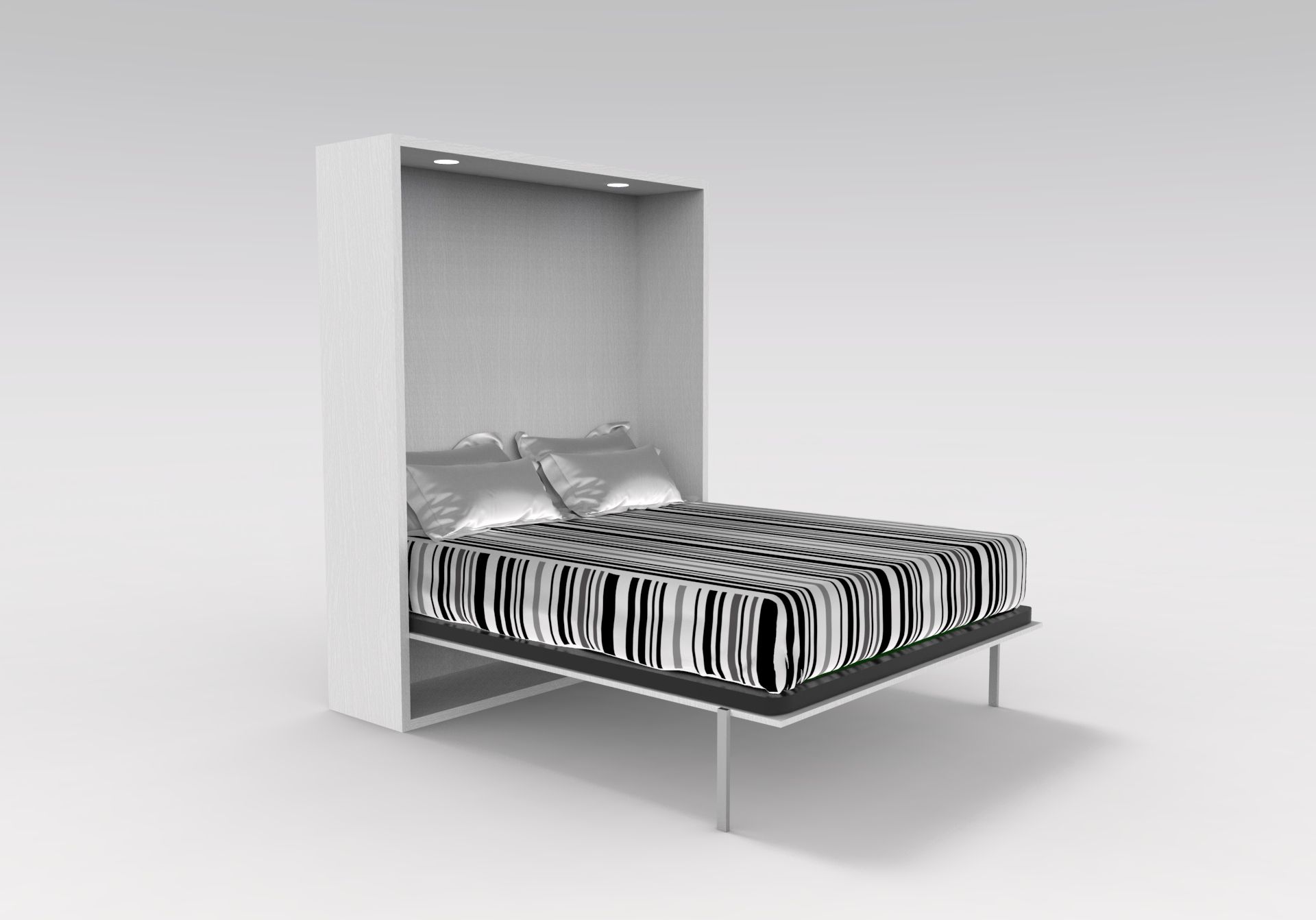Pull-down double bed ZEUS ML 05 Zeus Collection By Mobilspazio