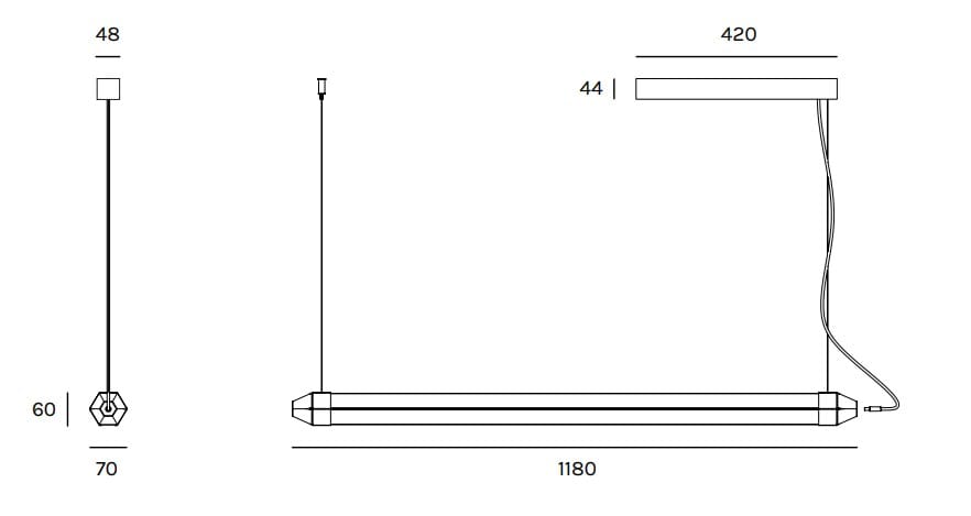 ZIGO ZAGO 吊灯 By Olev | design Marc Sadler