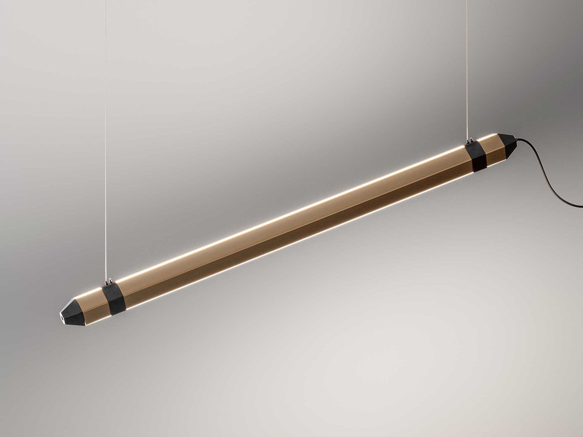 LED Pendelleuchte aus Stahl ZIGO ZAGO By Olev Design Marc Sadler