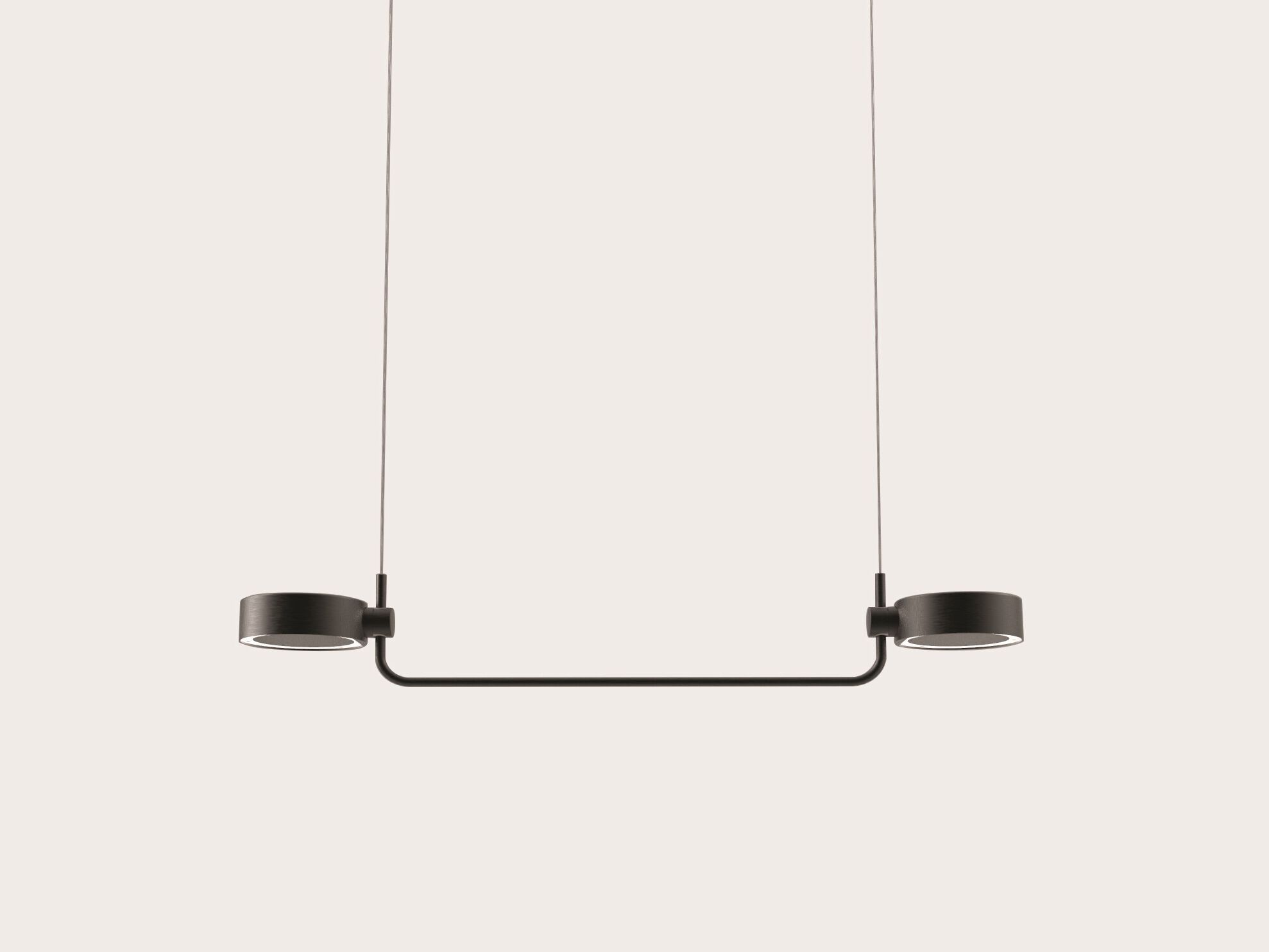 SUPER O Swivel LED aluminium pendant lamp By Zafferano