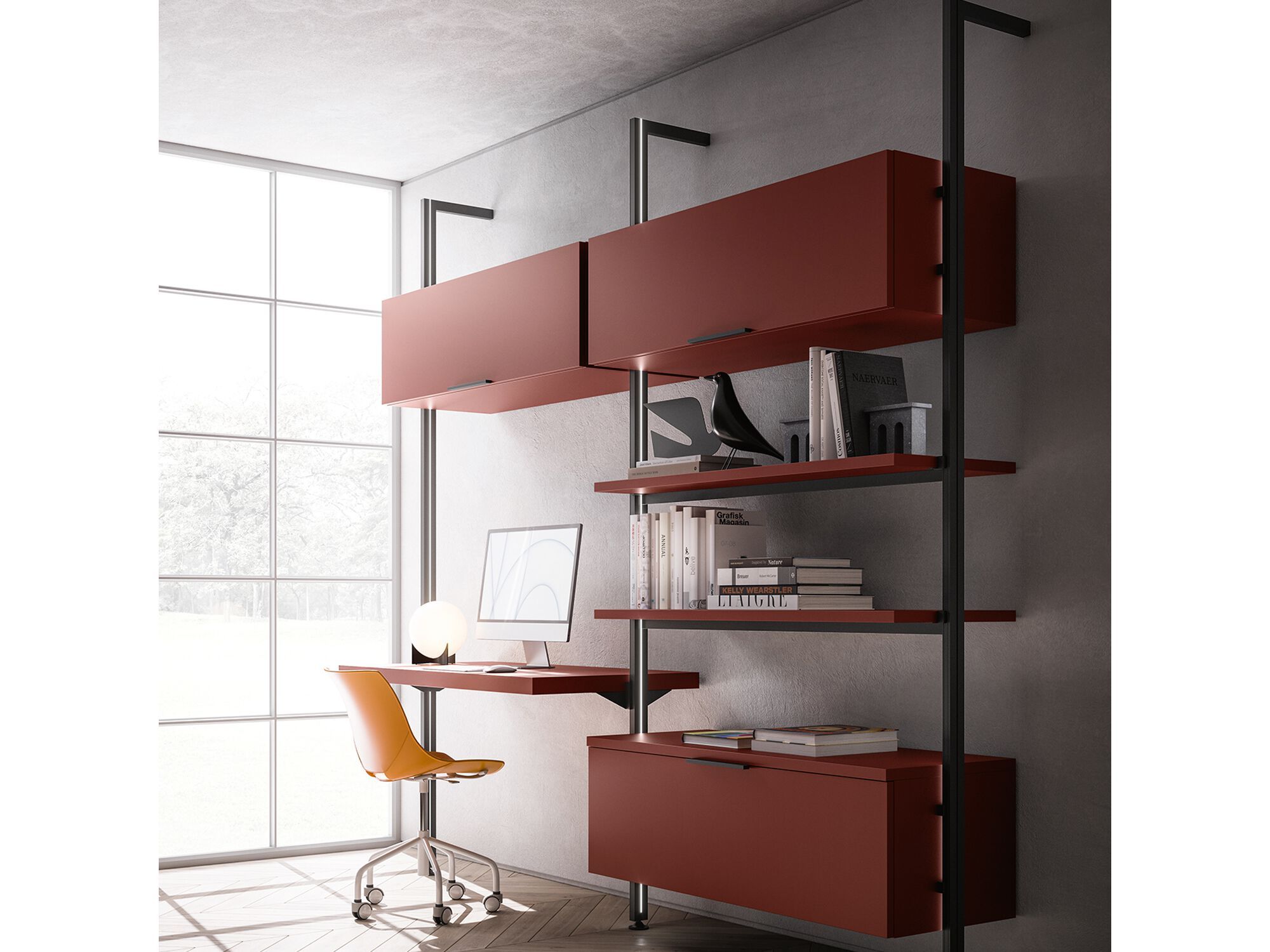 WINDY SM2253 Bookcase By Zalf