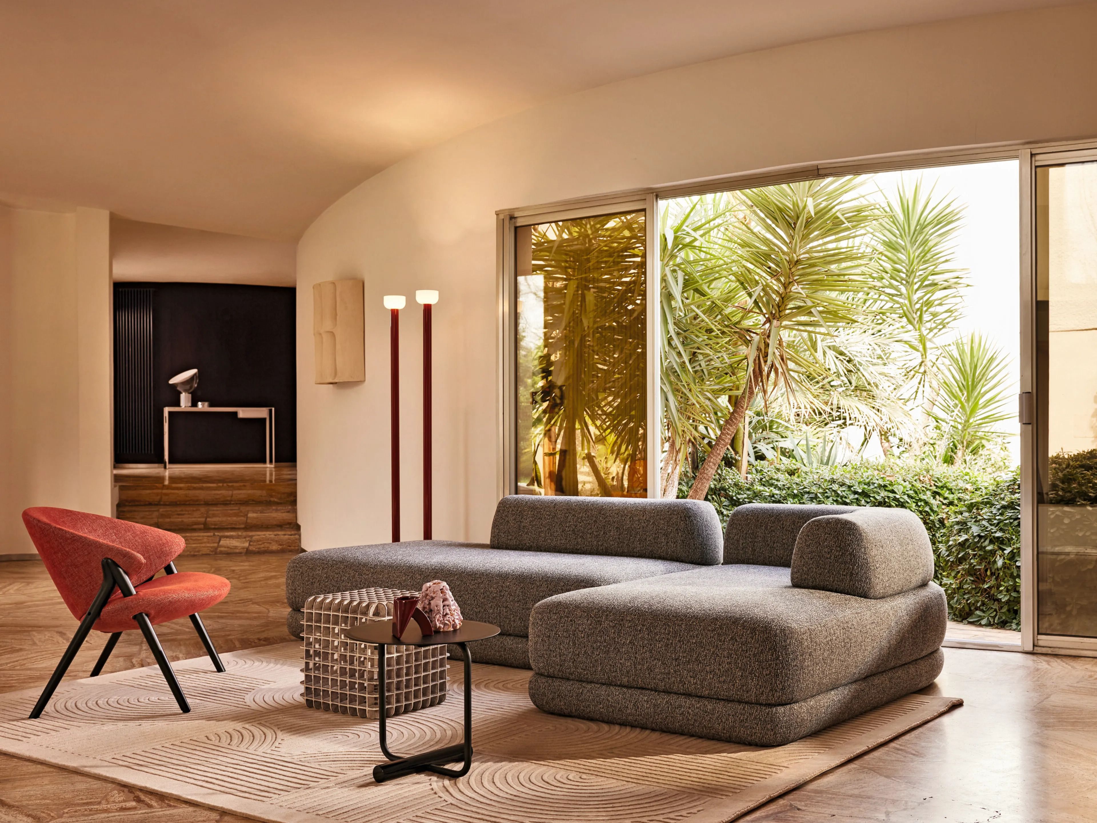 BUMPER Sectional fabric sofa By Zanotta | design Calvi Brambilla