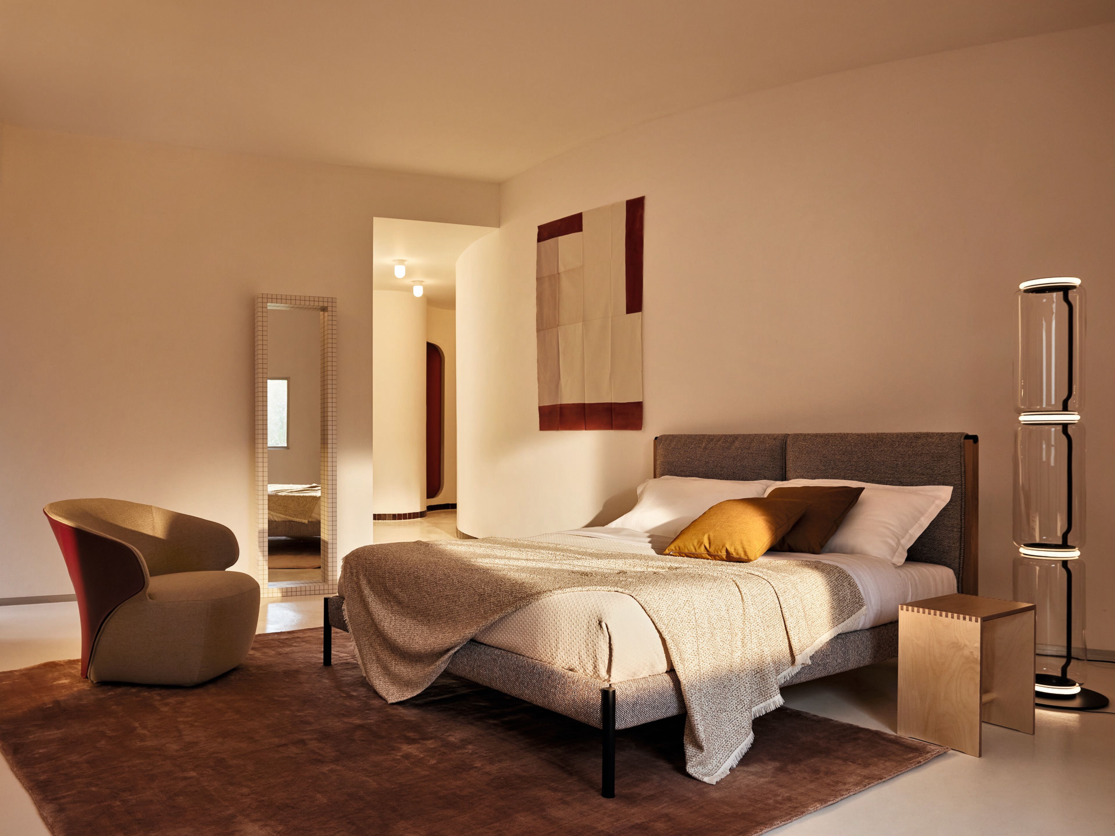 QUADERNA 476 Mirror By Zanotta | design Superstudio