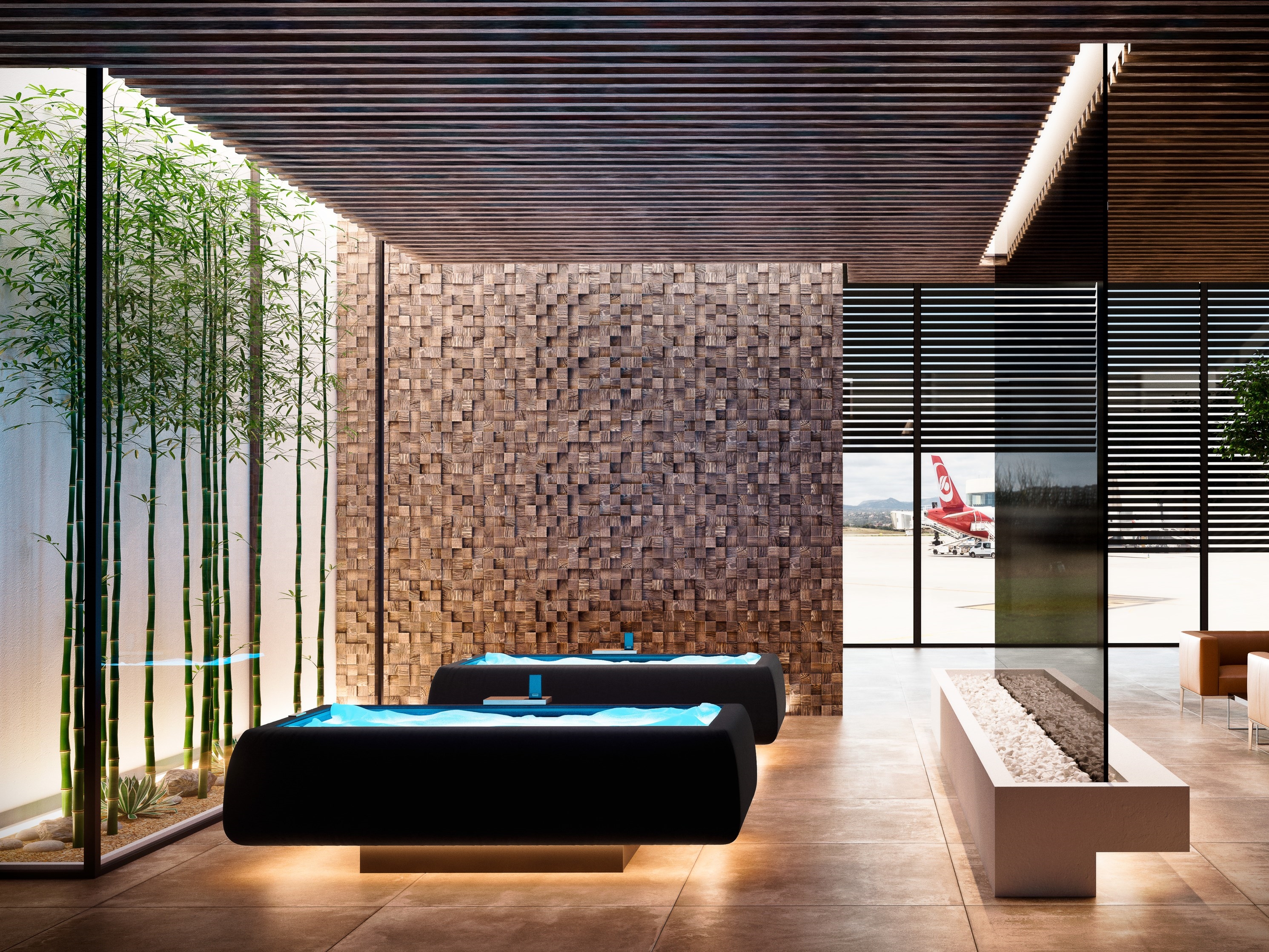 ZEROBODY Spa bed with chromotherapy By STARPOOL
