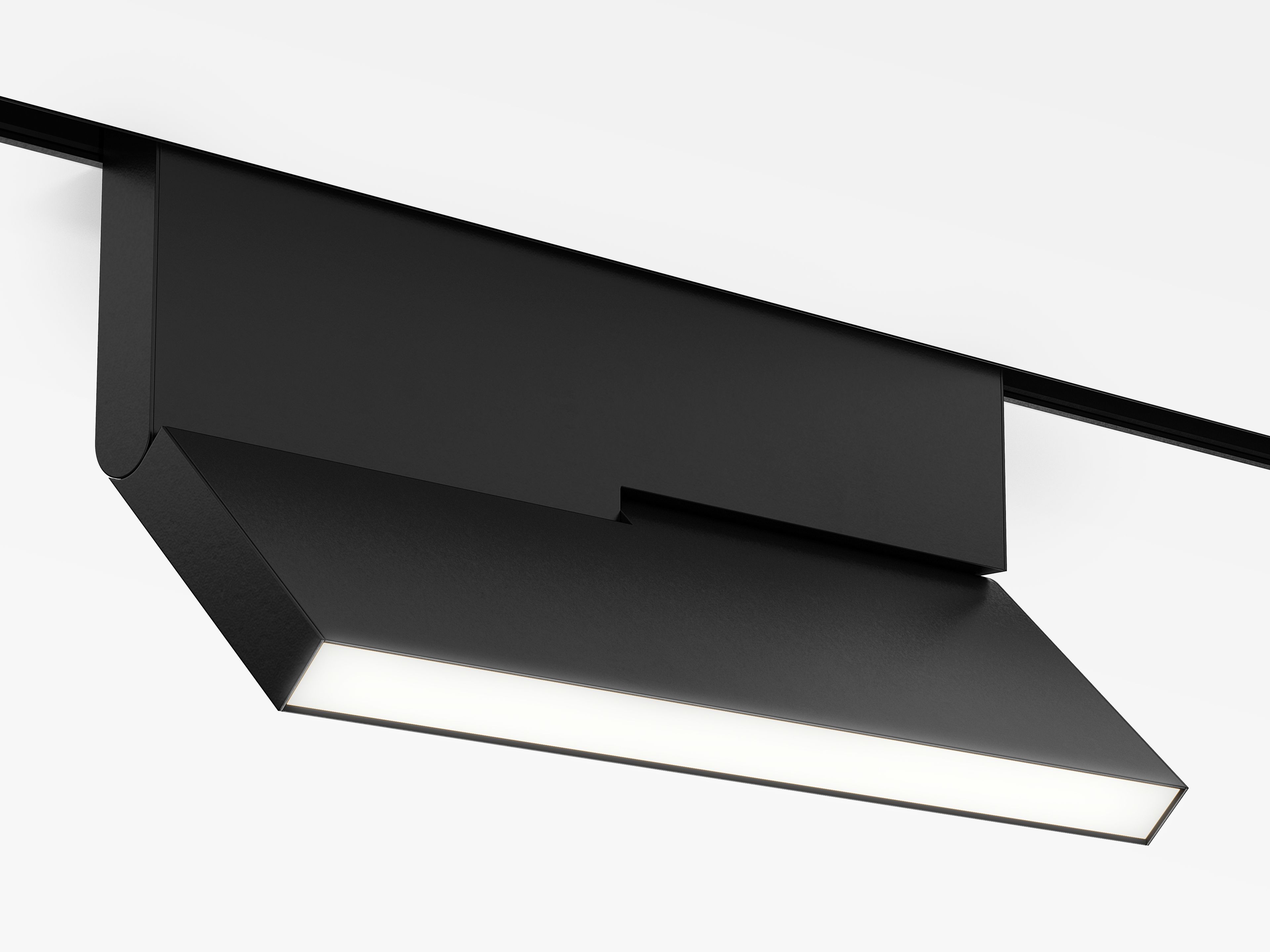 °ONLINE Anodized aluminium track-Light By Eden Design | design Bart Lens
