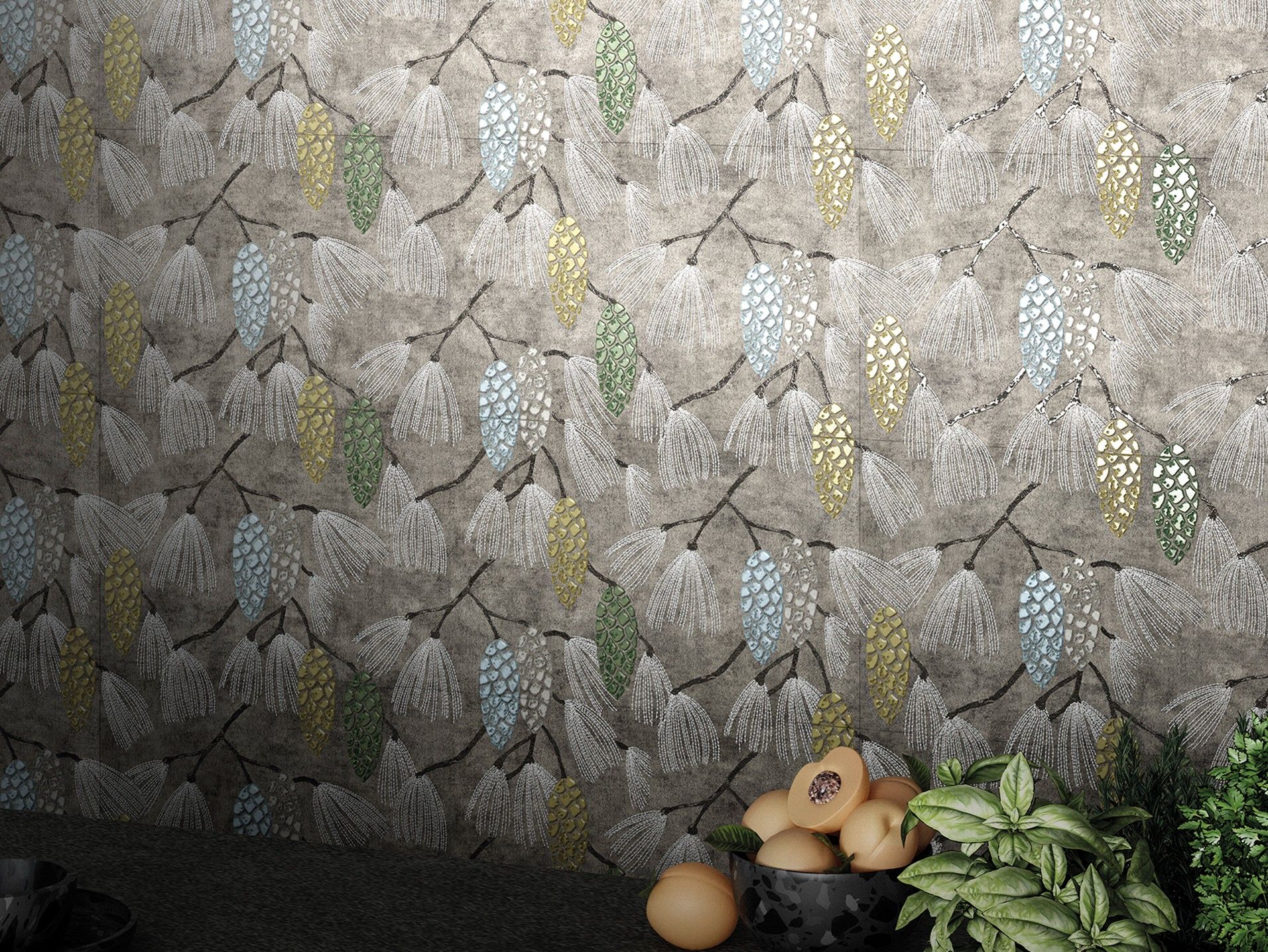 ABSOLUTE DECORO PINE GREY wall tiles By MARINER