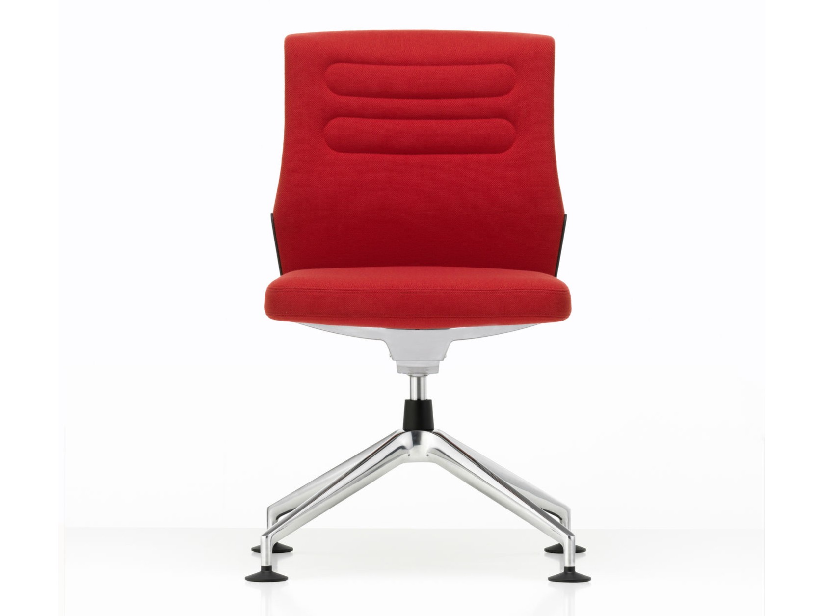 AC 5 MEET Swivel upholstered fabric office chair with 4-Spoke base By ...