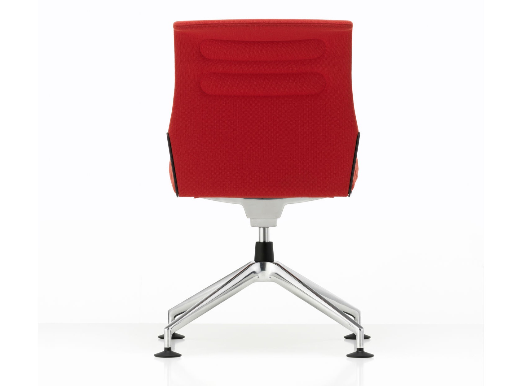 AC 5 MEET Swivel upholstered fabric office chair with 4-Spoke base By ...