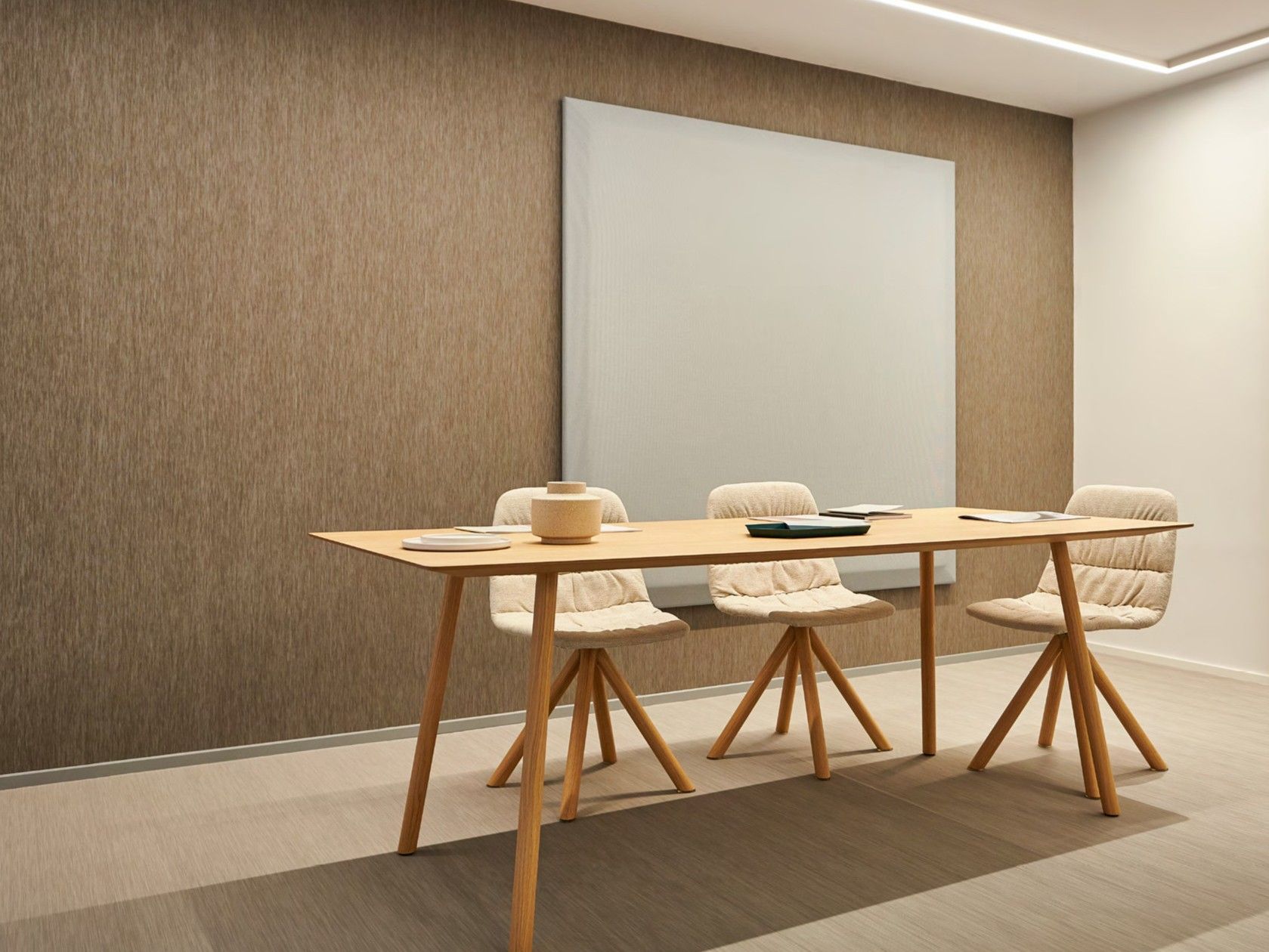 VERTISOLACOUSTICS (LESSEN TACET) Woven vinyl Acoustic panel By vertisol