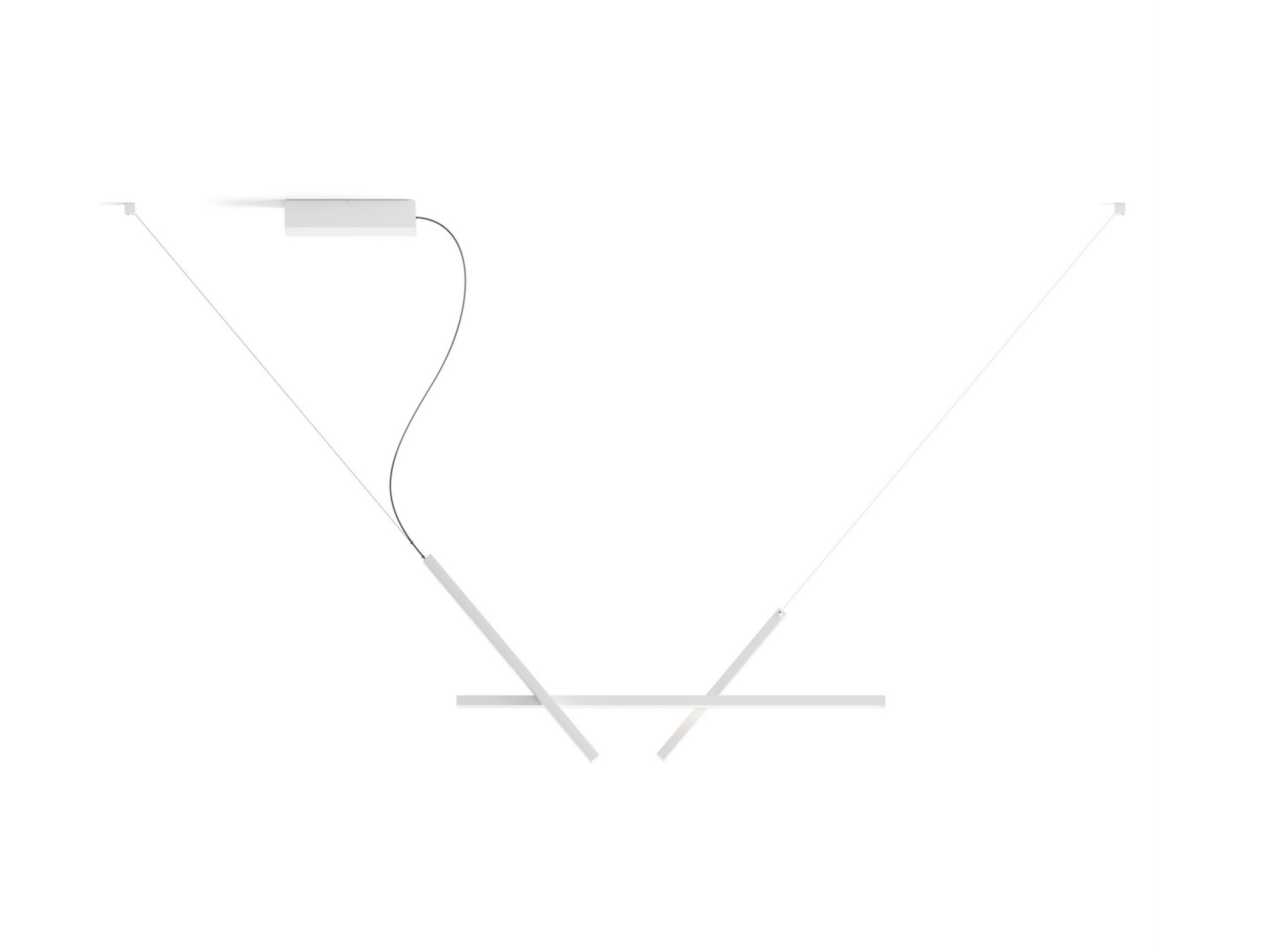 ACROSS Pendant lamp By Luceplan | design Pio & Tito Toso