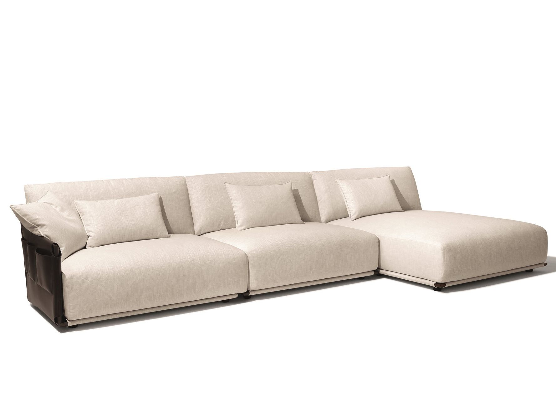 ADAM Sectional fabric sofa By Giorgetti | design Carlo Colombo