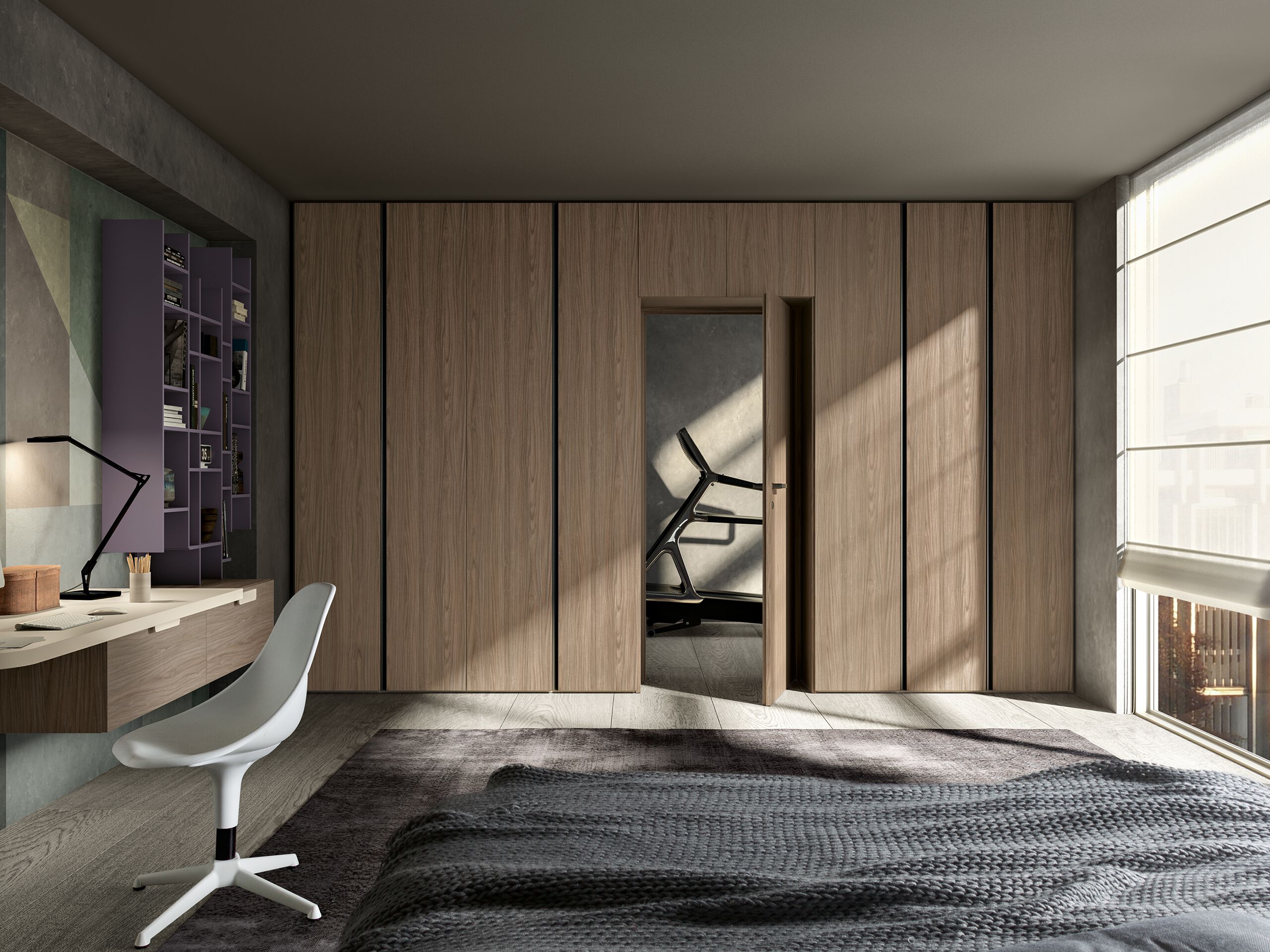 INTERMEZZO Custom wooden wardrobe By Adok