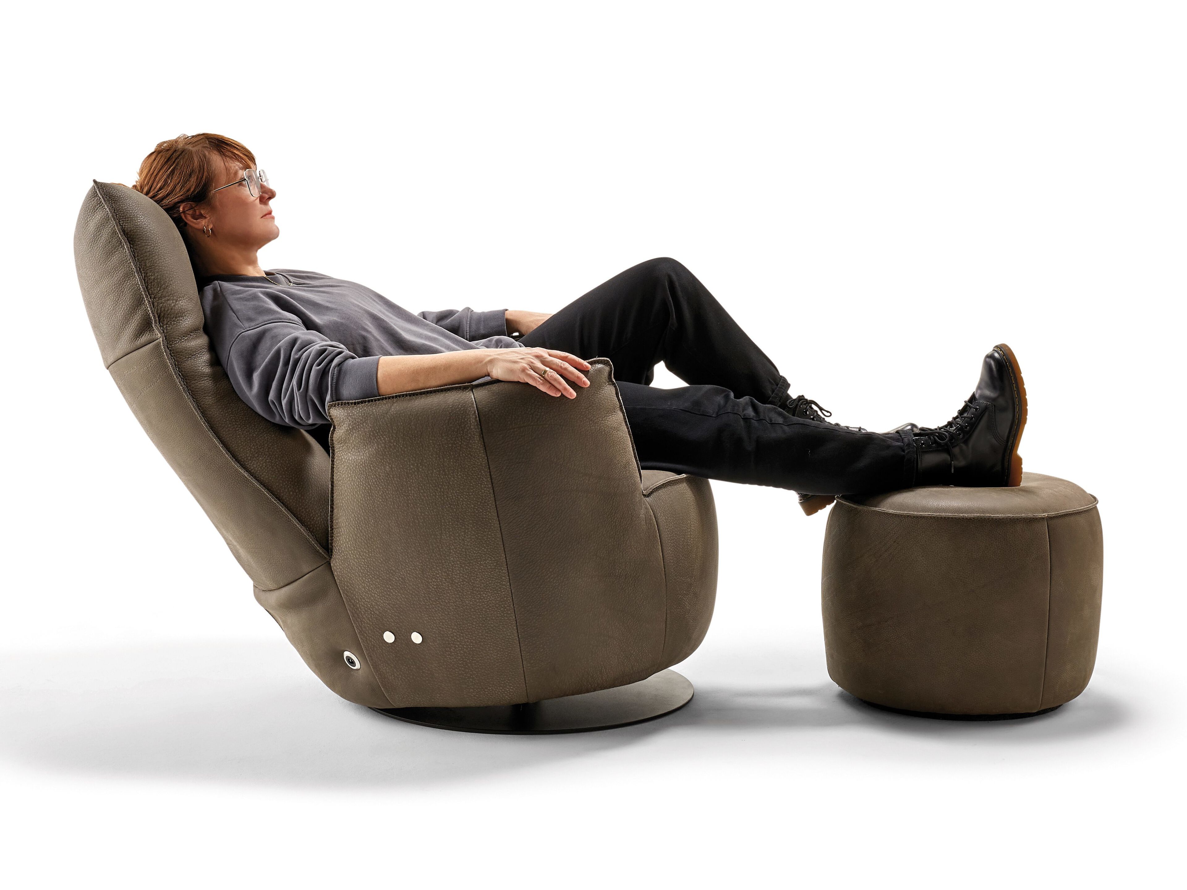 BLOBB & BLOBB.DE LUXE Contemporary style armchair By Bullfrog