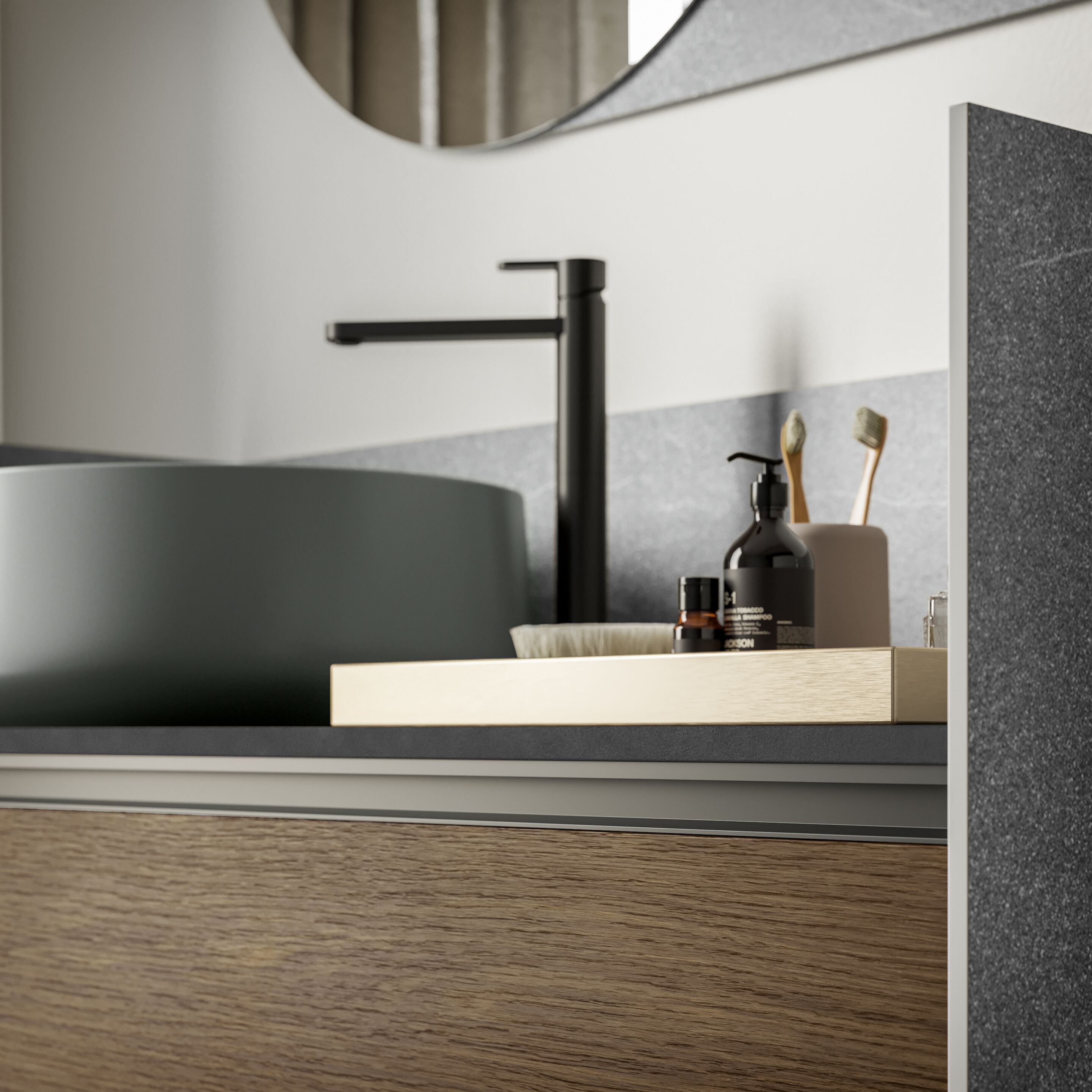 DEEP Vanity unit By Birex