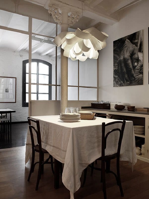 AGATHA LARGE Handmade wood veneer pendant lamp By LZF | design Luis Eslava