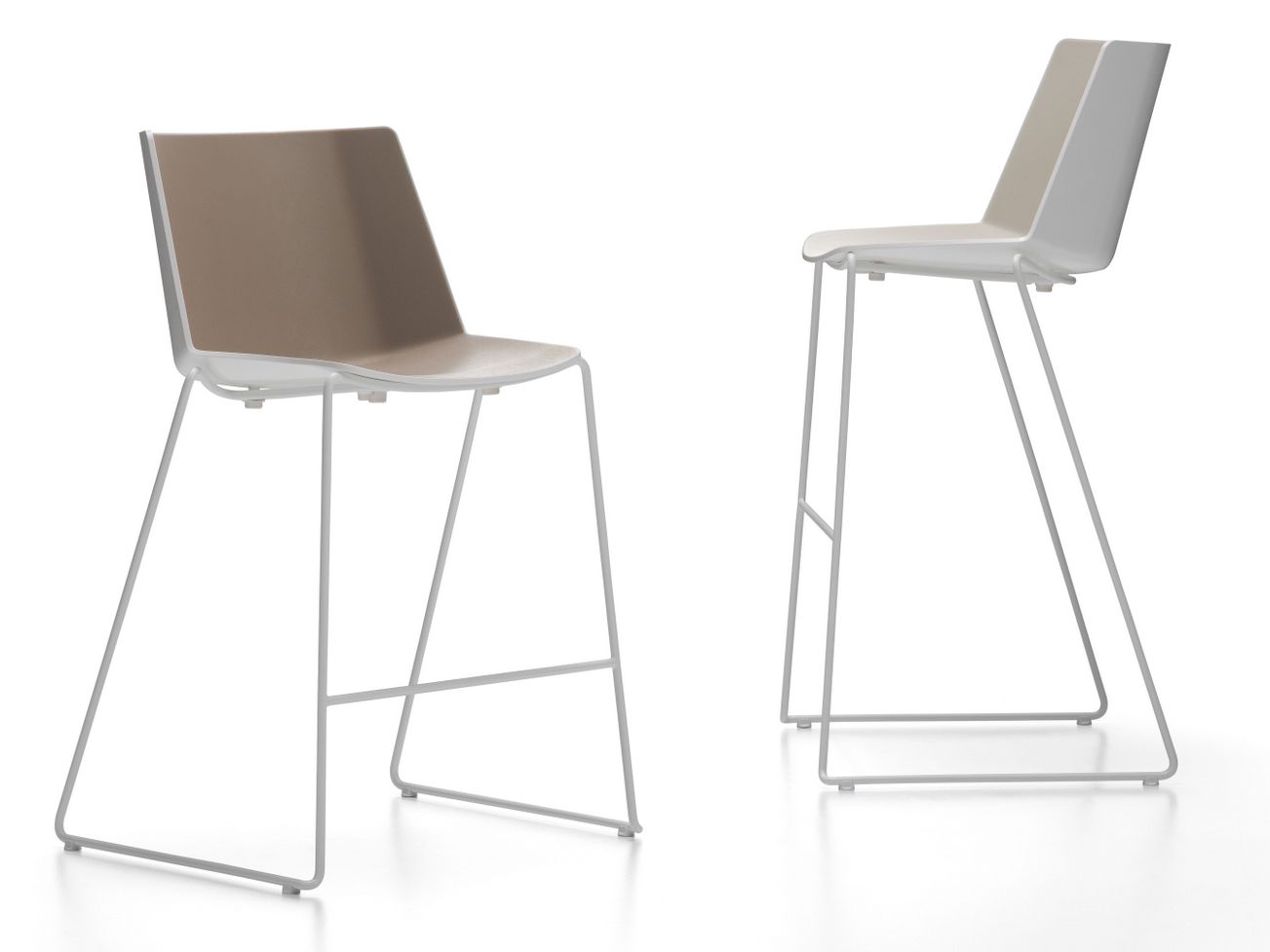 AÏKU STOOL | Polypropylene stool Aïku Collection By MDF Italia design ...