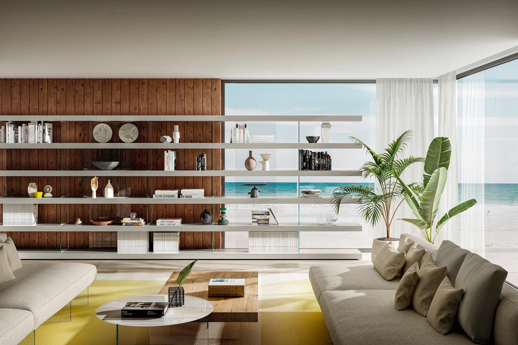 AIR - 1244 | Bookcase Air Collection By Lago design Daniele Lago