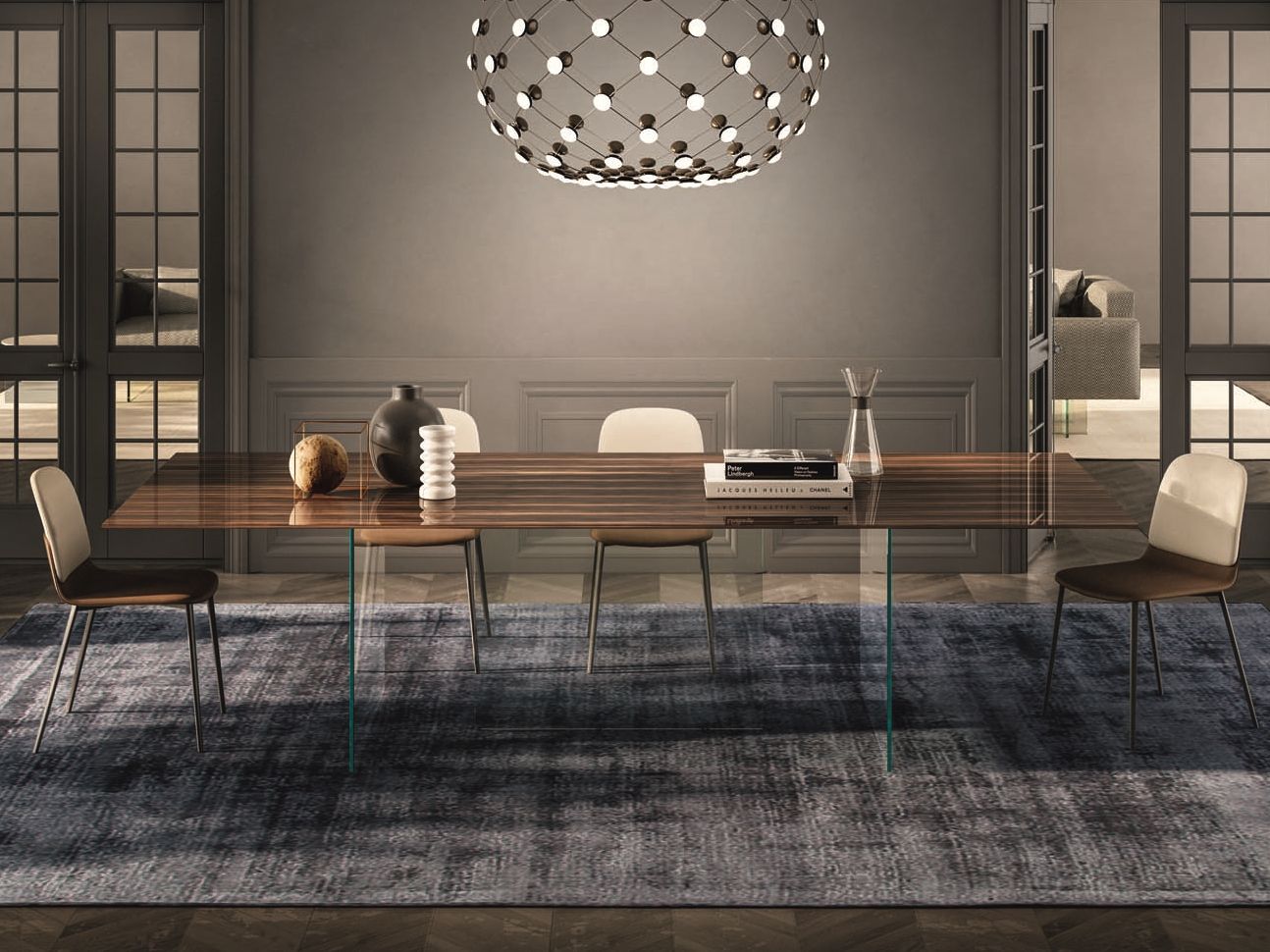 AIR | Tavolo rettangolare Collezione Air By Lago design Daniele Lago