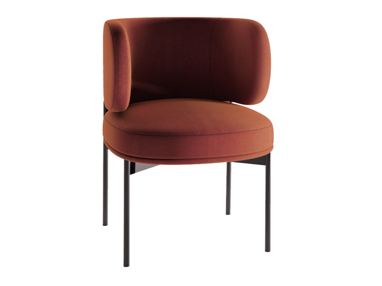 AKIKO Upholstered chair with armrests By Gallotti&Radice | design ...