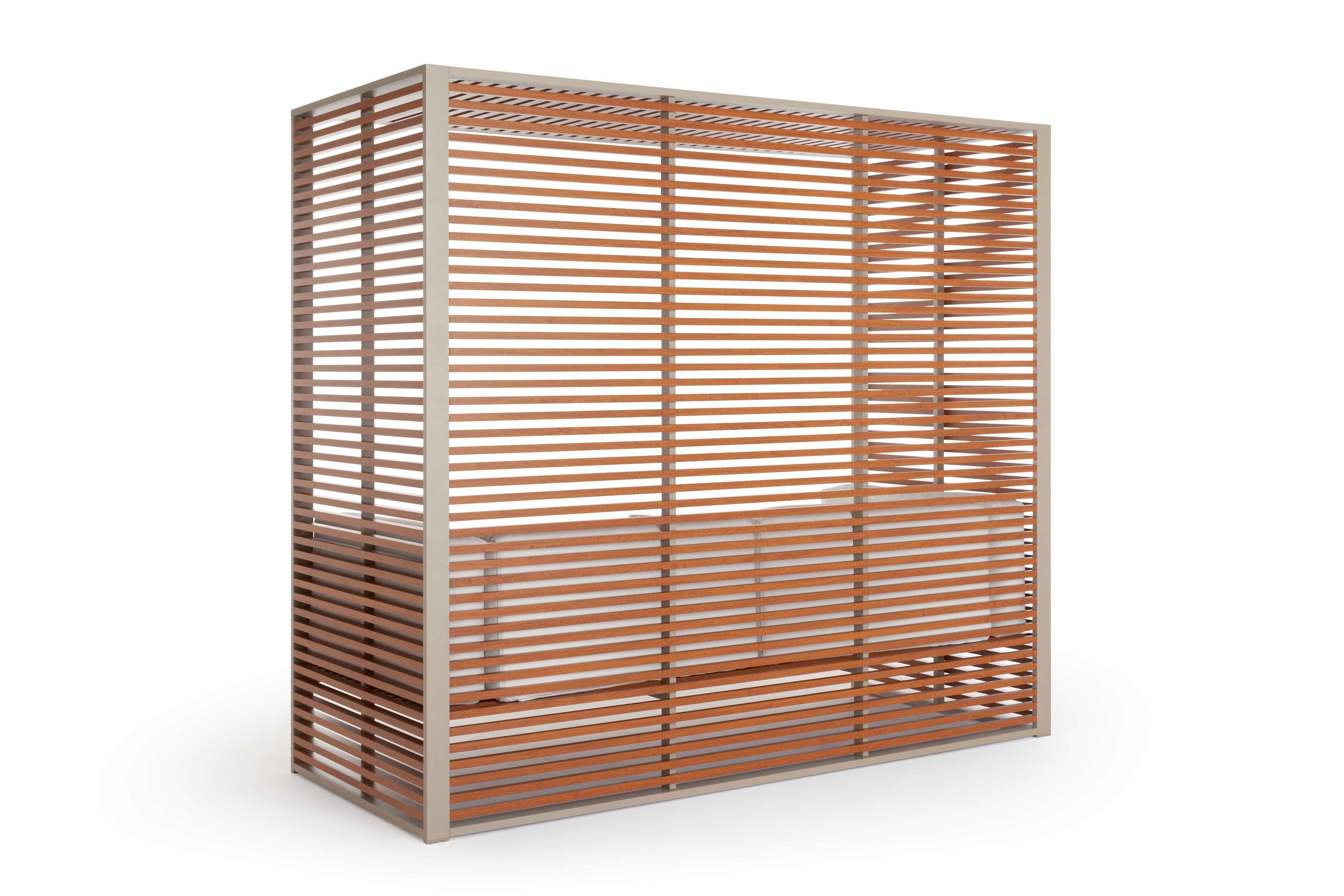 DNA AL FRESCO Canopy teak garden sofa By GANDIABLASCO | design José ...