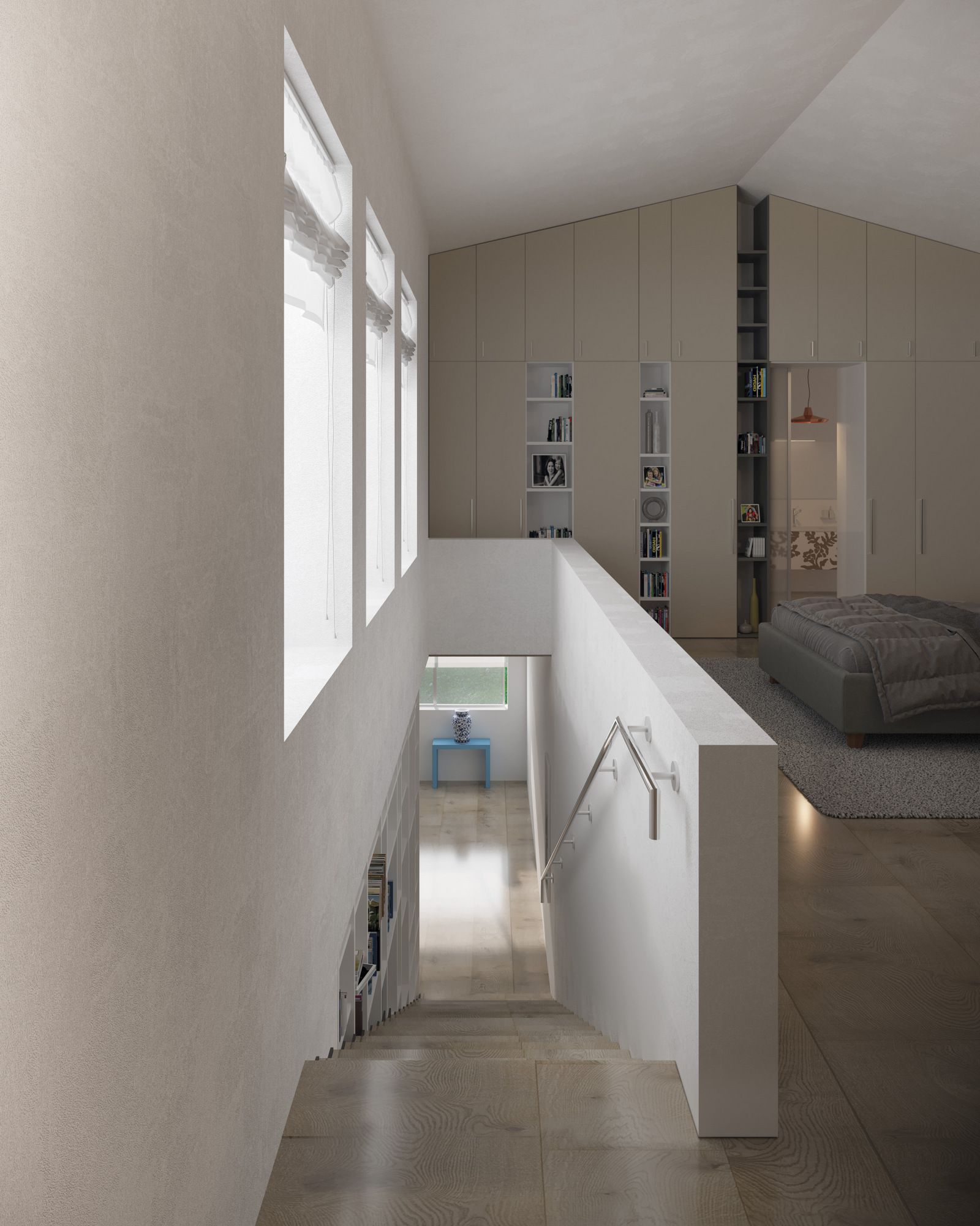 ALFABETO Sectional HPL wardrobe By De Rosso