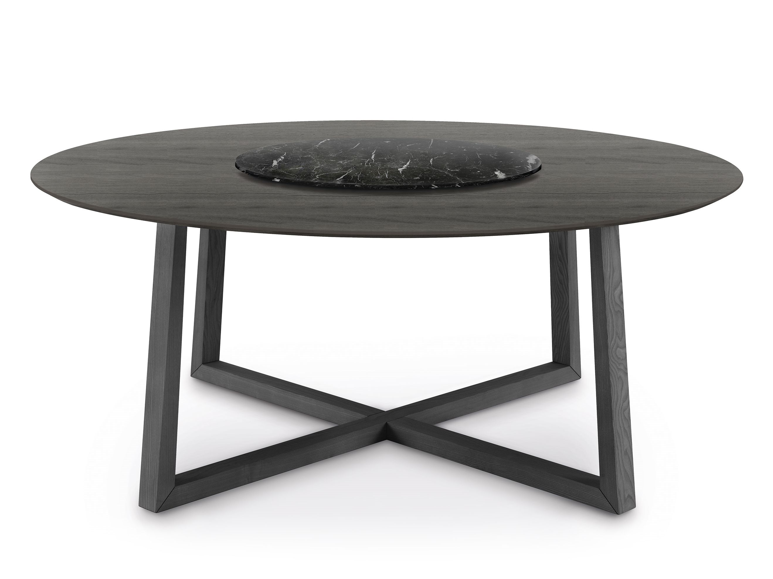 ALIANTE | Table with Lazy Susan By Pacini & Cappellini