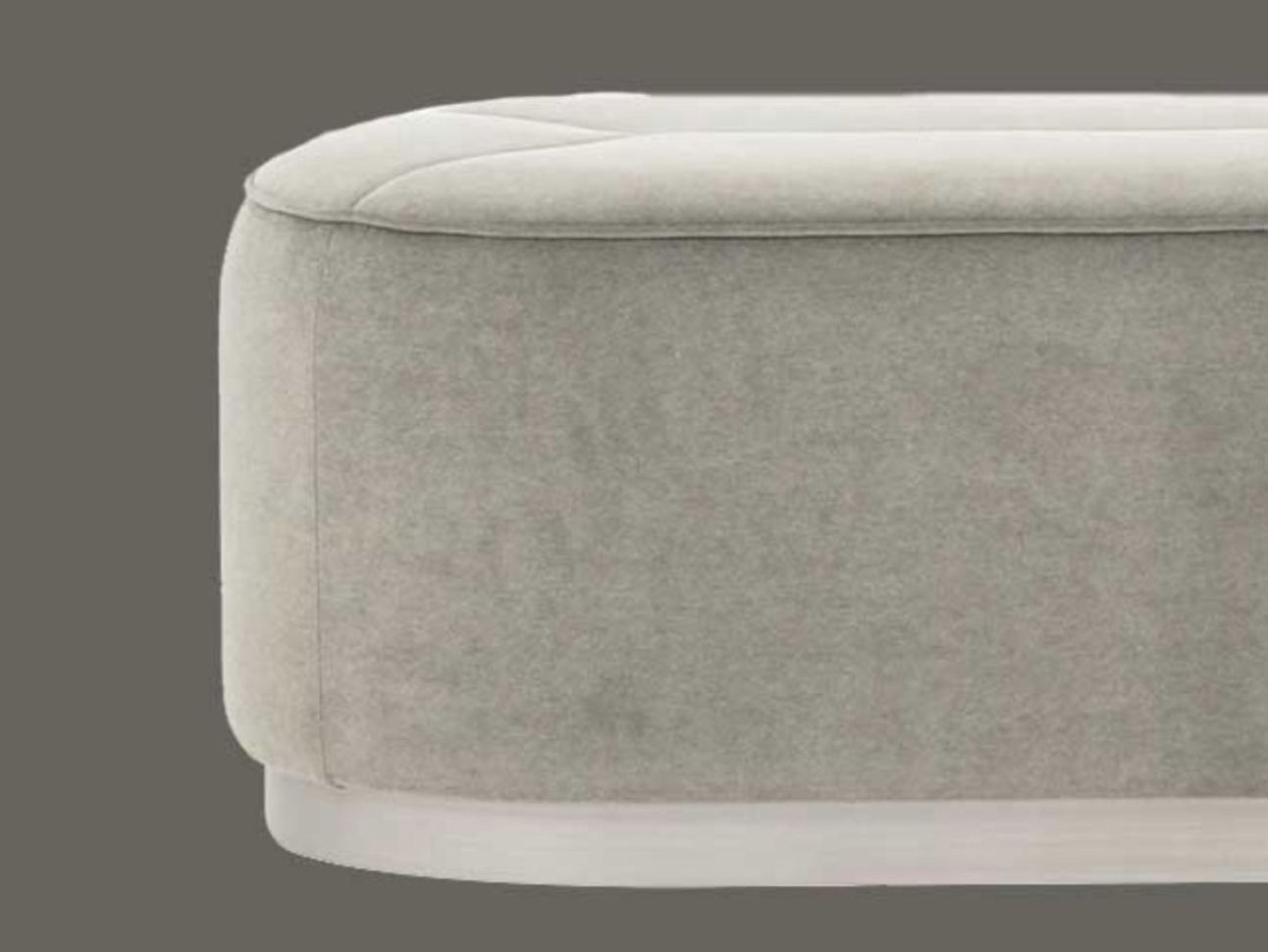 ALIMENA | Rectangular pouf By Casa design Mauro Lipparini