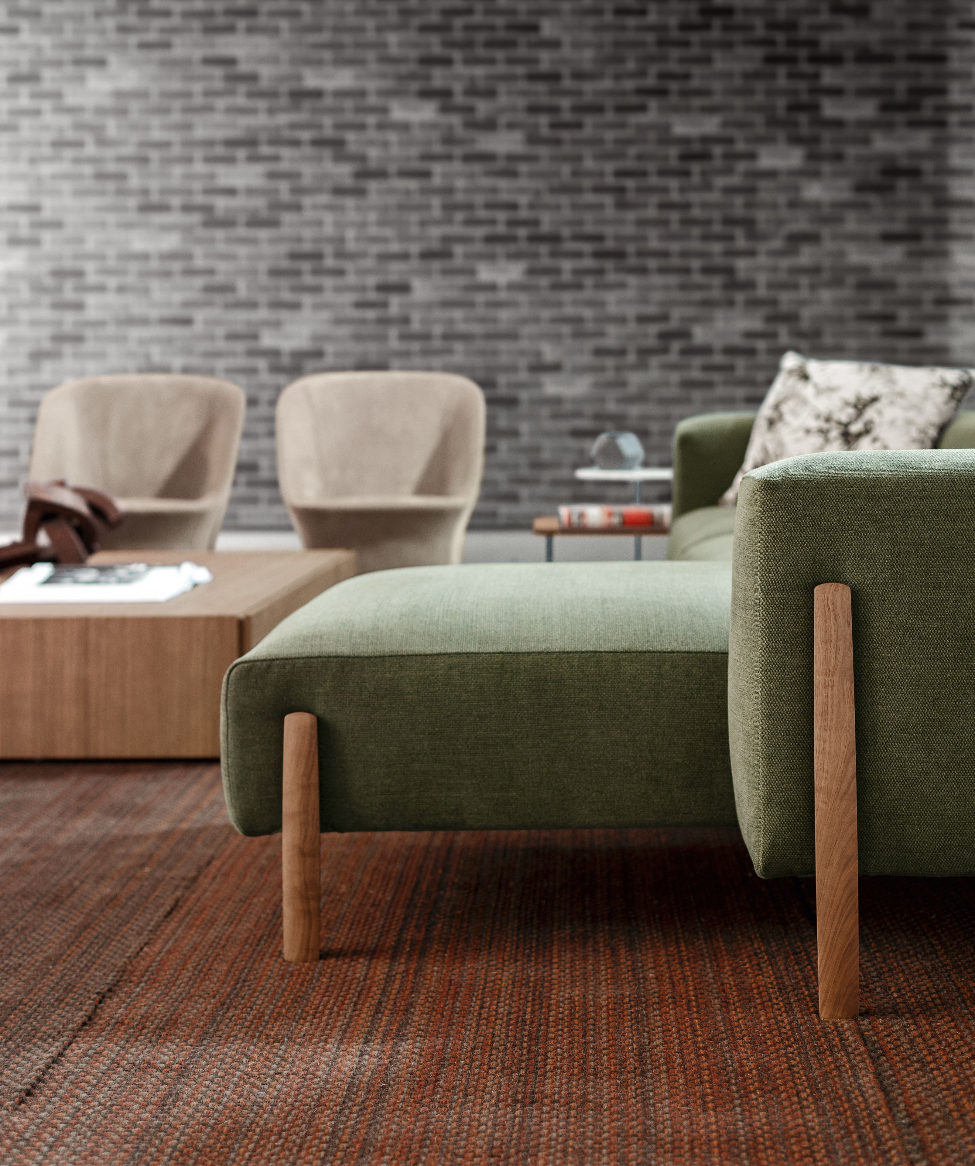 Sectional fabric sofa ALL-IN By PIANCA design CMP Design