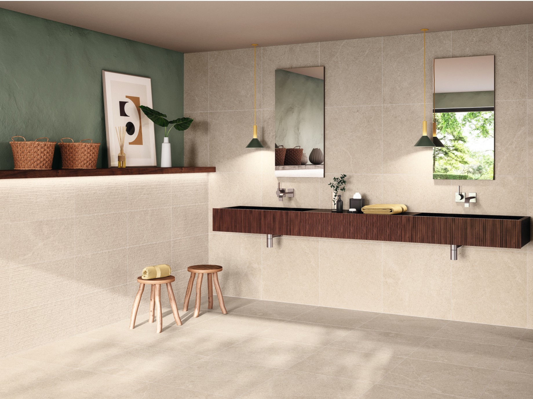 ALLIANCE | Porcelain stoneware wall/floor tiles By RECER