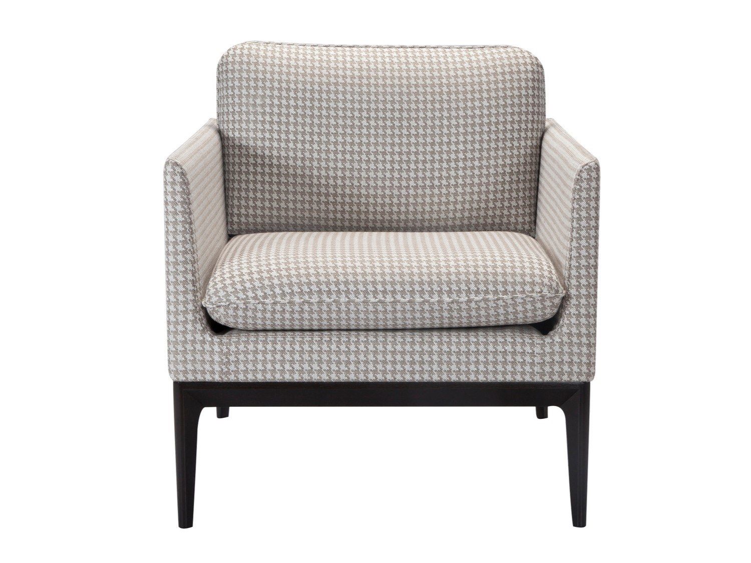 ALLURE | Fabric easy chair Fabric easy chair with armrests with ...