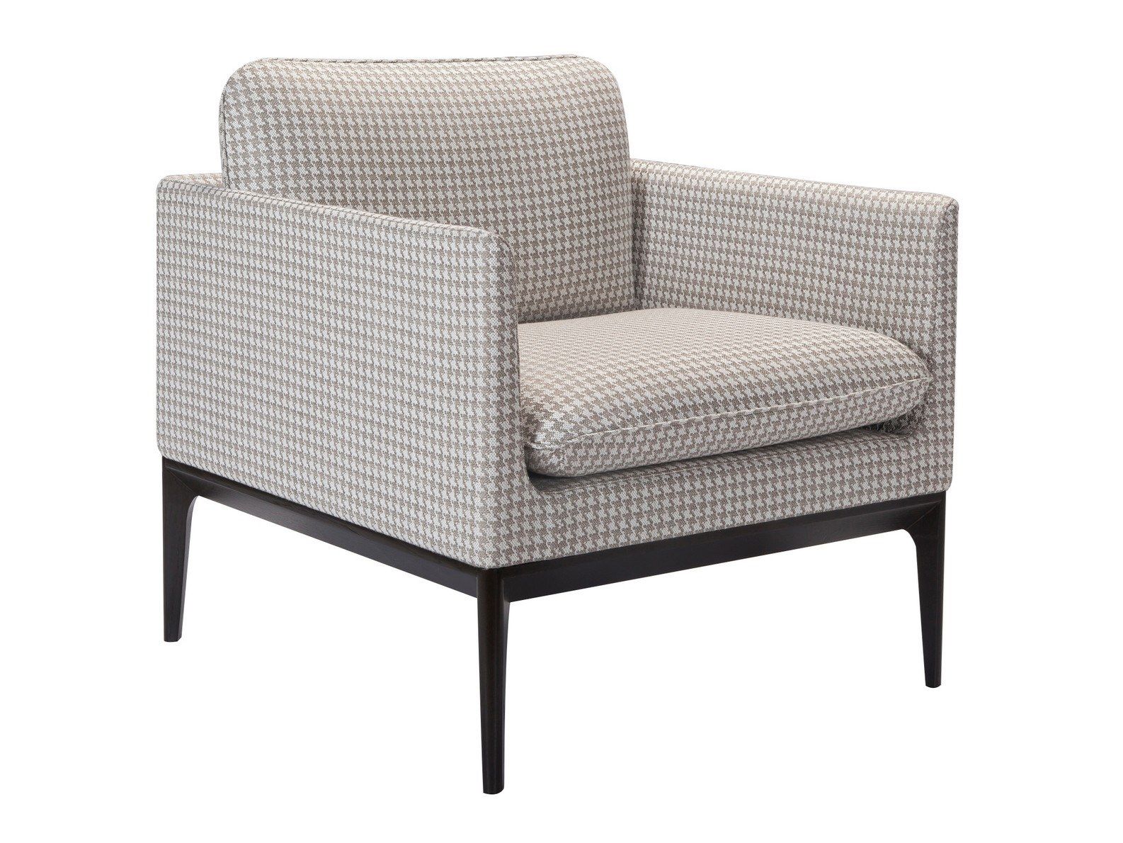 ALLURE | Fabric easy chair Fabric easy chair with armrests with ...