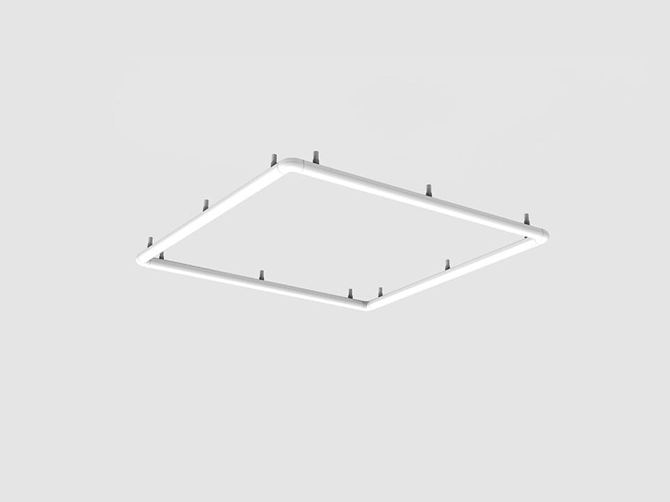 ALPHABET OF LIGHT SQUARE-RECTANGULAR Ceiling lamp By Artemide | design ...