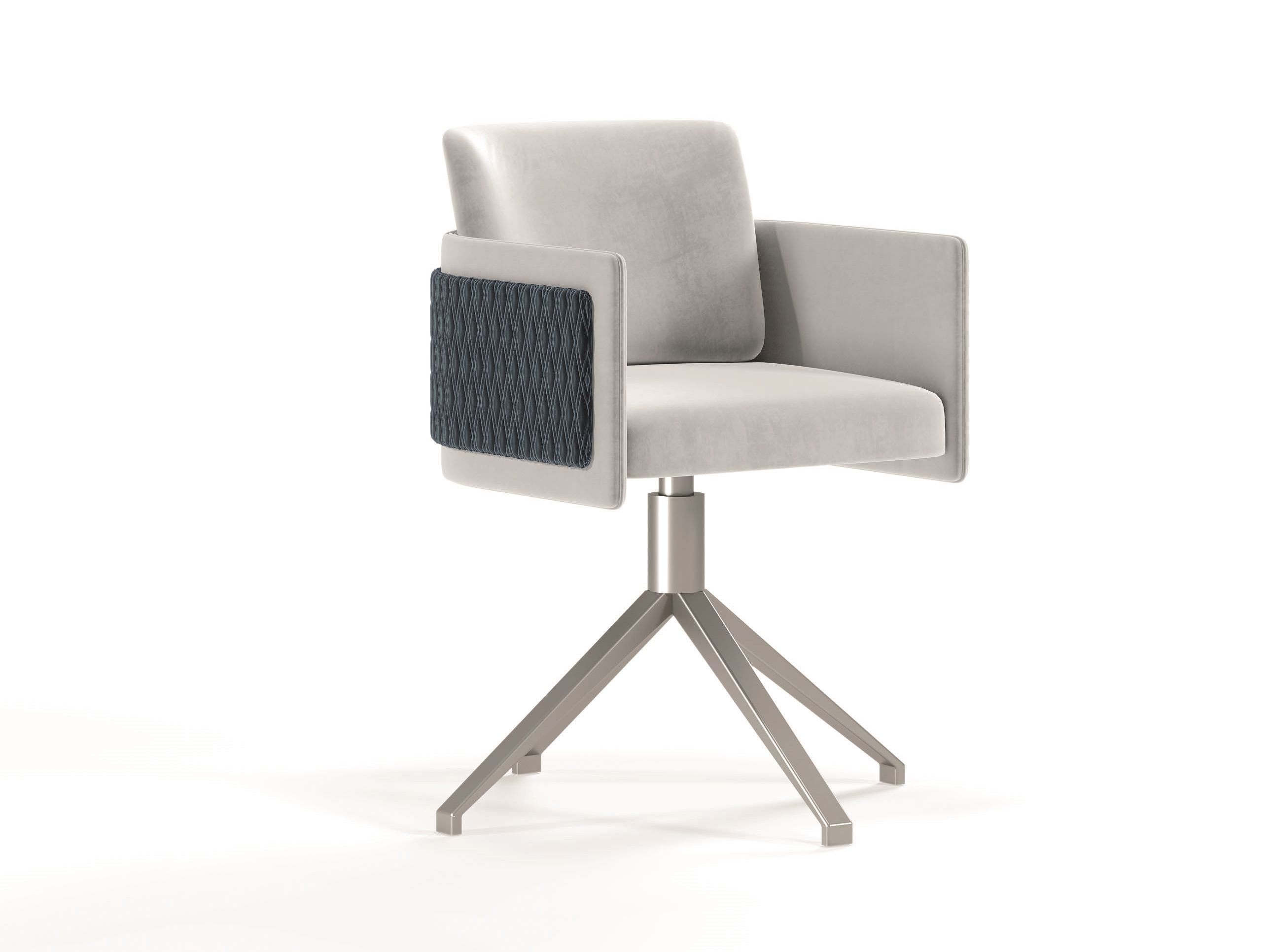 AMET Leather office chair with armrests By Reflex