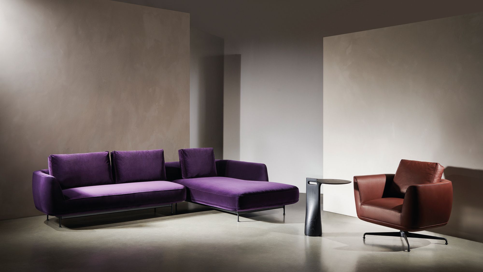 ANDES armchair By Wittmann design Luca Nichetto