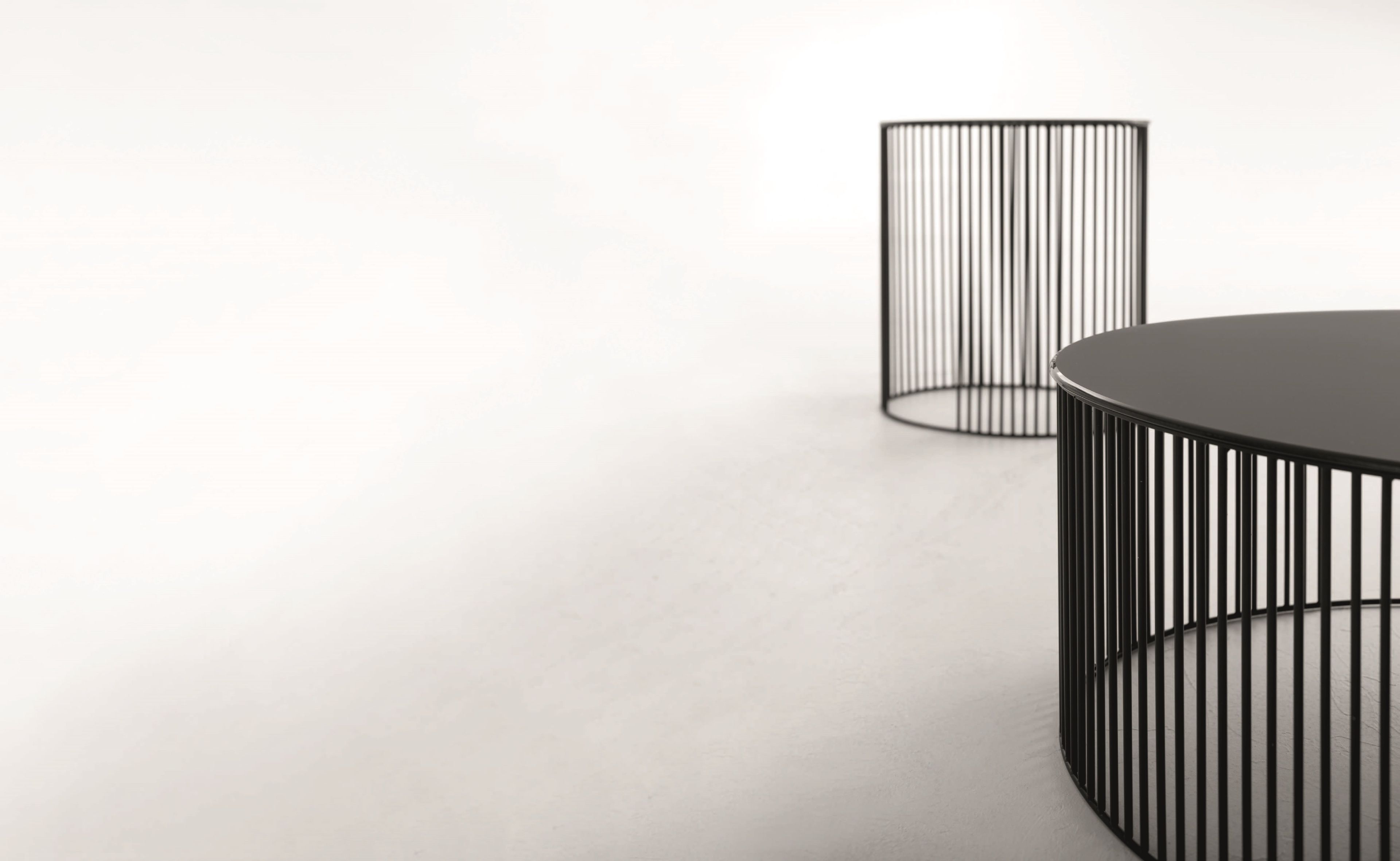 ANDRA Oval metal coffee table with glass top By Tonin Casa | design ...