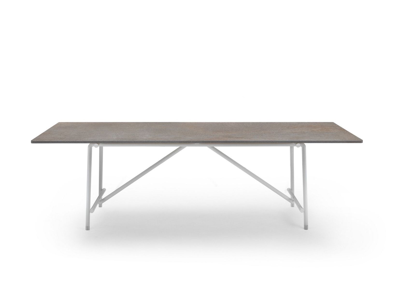 ANY DAY OUTDOOR Rectangular stone garden table By Flexform | design ...