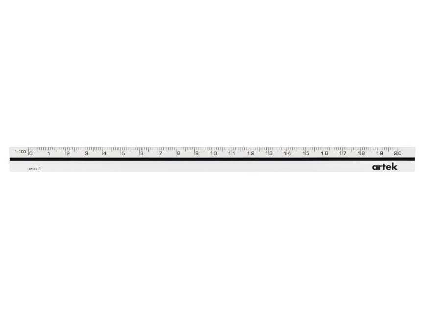 ARCHITECT'S SCALE Ruler By Artek