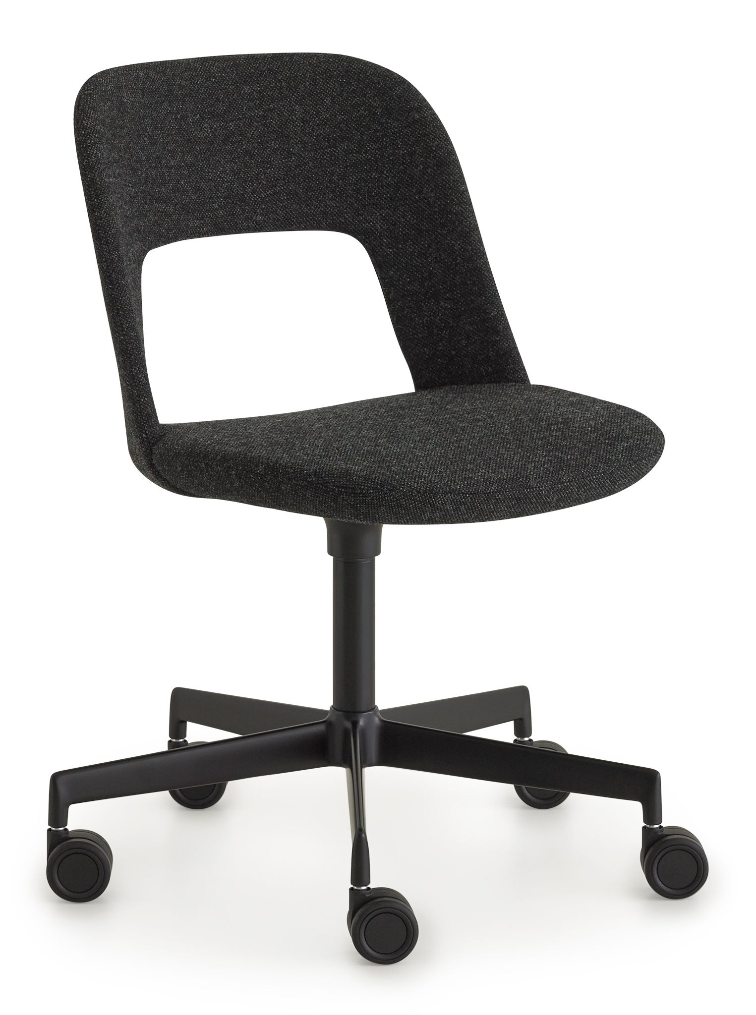 ARCO Fabric office chair with castors By Lapalma | design Francesco Rota
