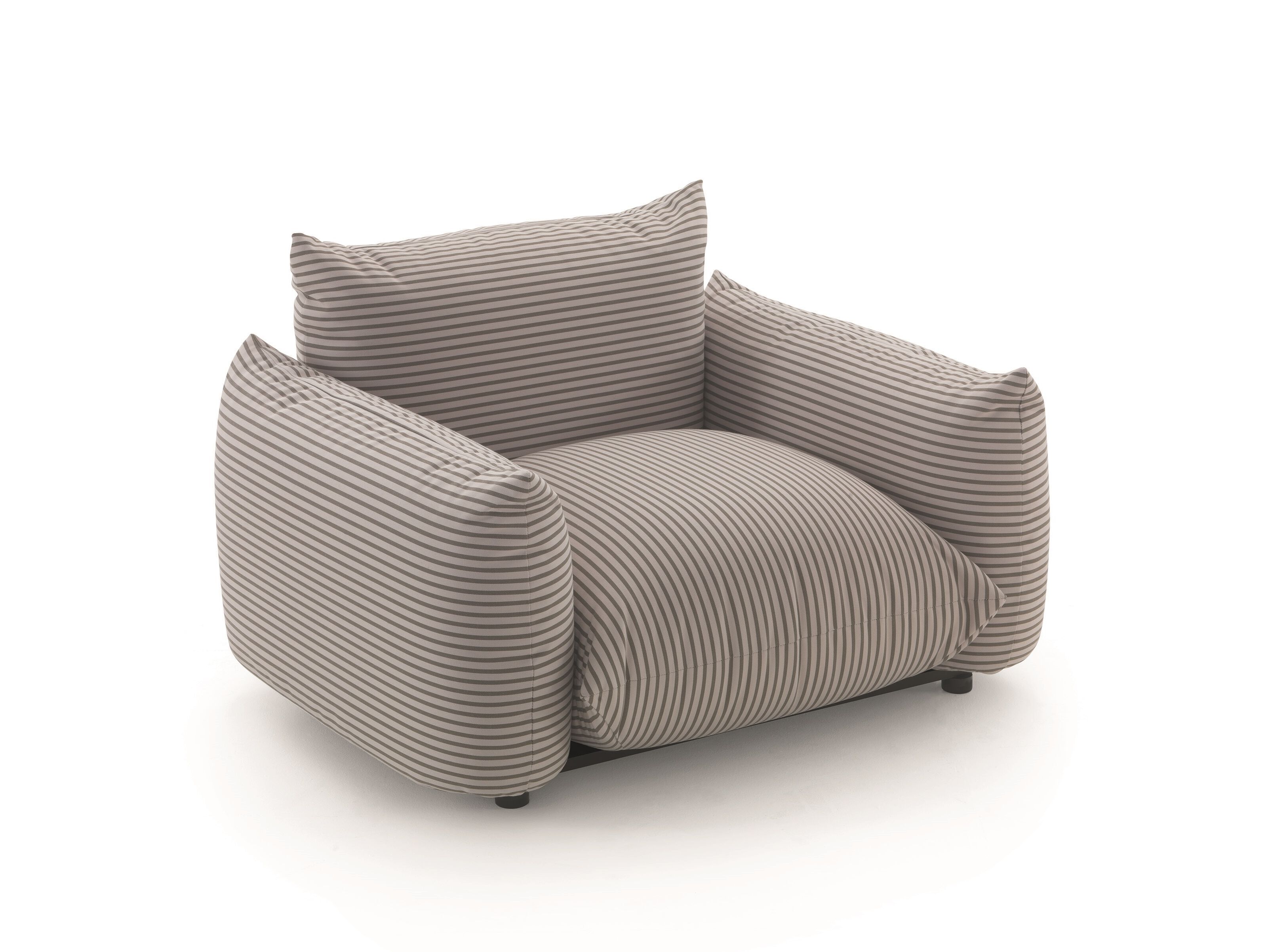 MARENCO OUTDOOR Fabric garden armchair with armrests By arflex | design ...