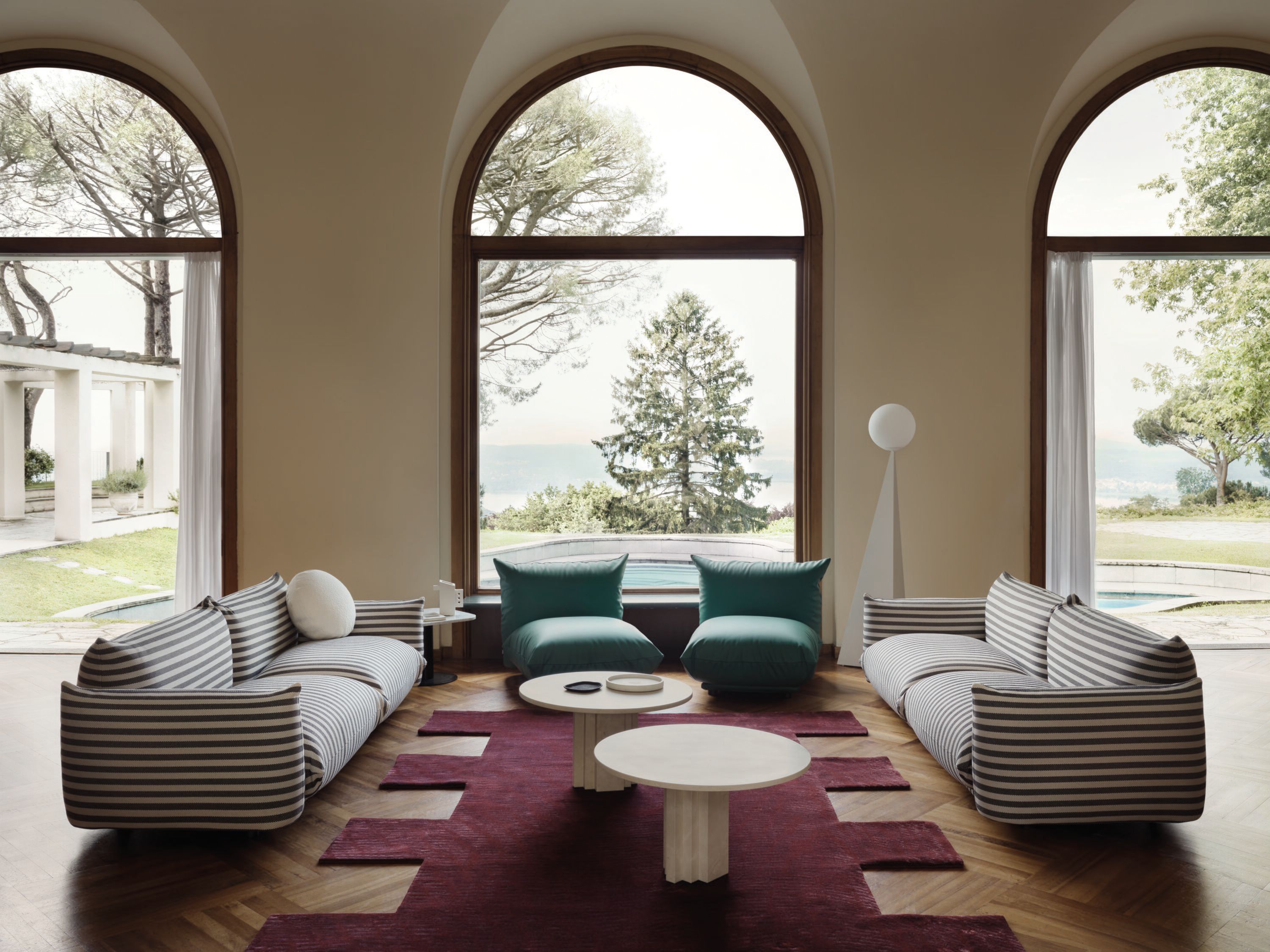 SCALEA Coffee table By arflex | design Bernhardt & Vella