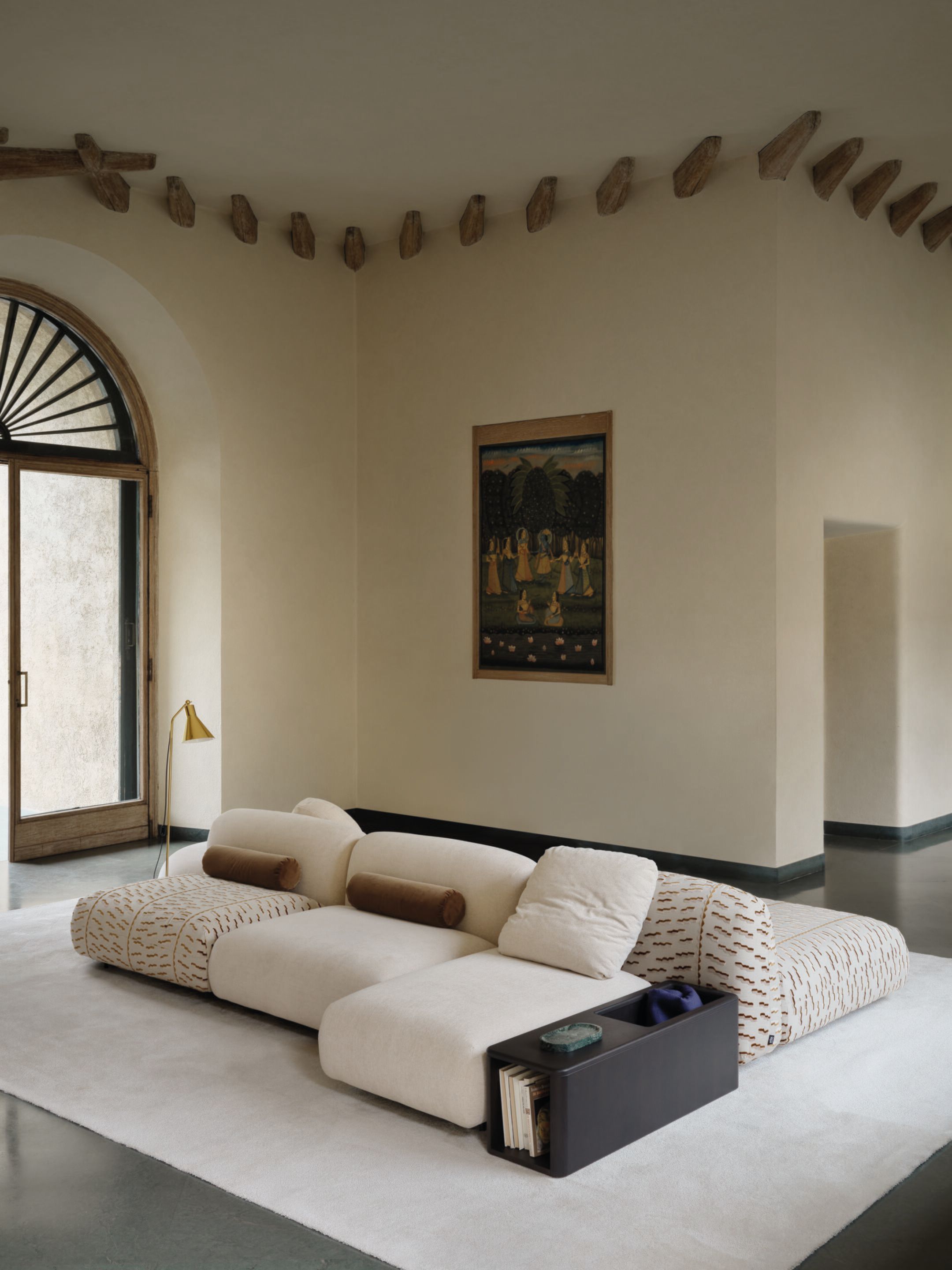 TOKIO Rectangular coffee table with storage space By arflex | design ...