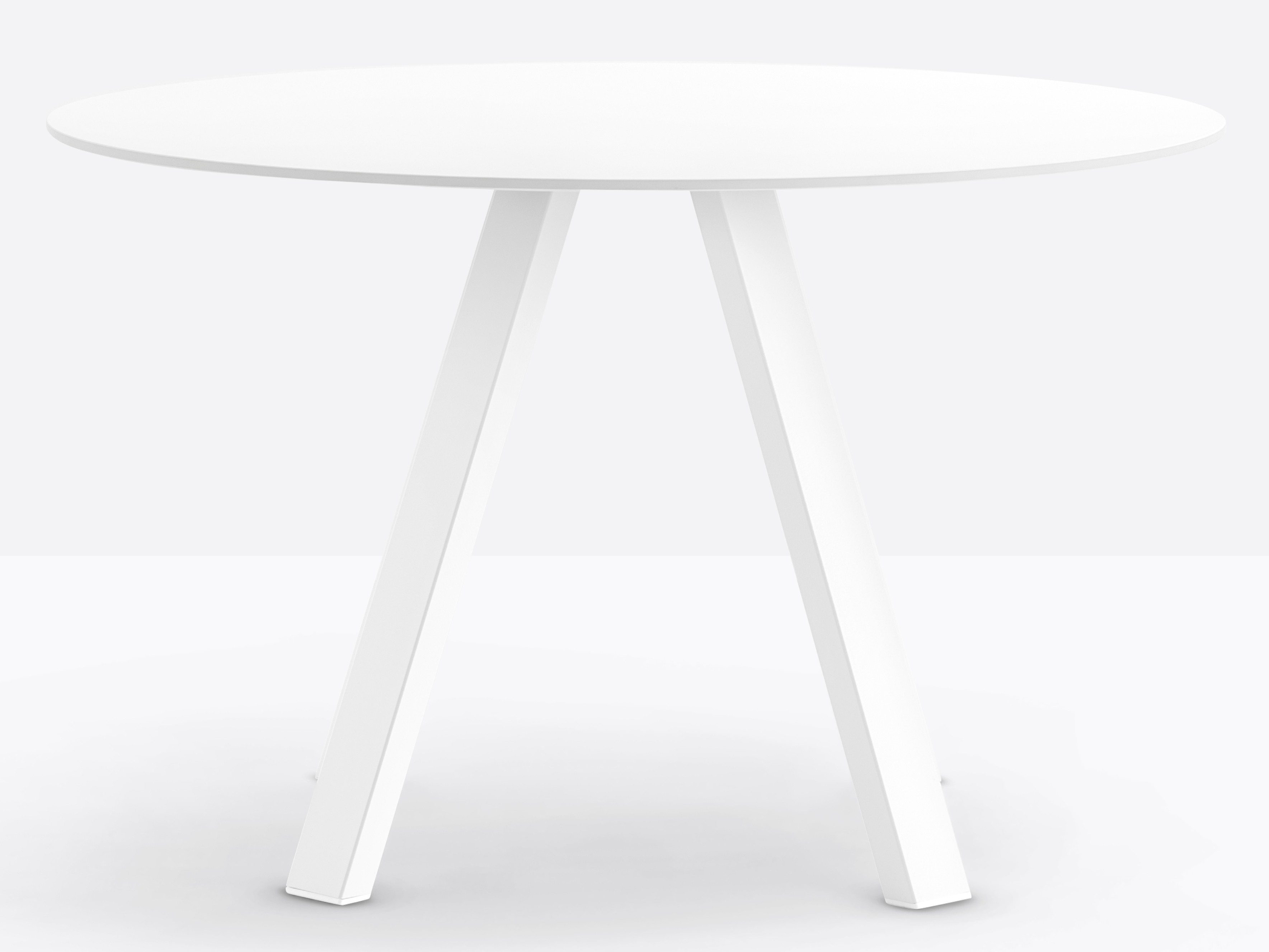 ARKI-TABLE ARK5 Round wooden table By Pedrali