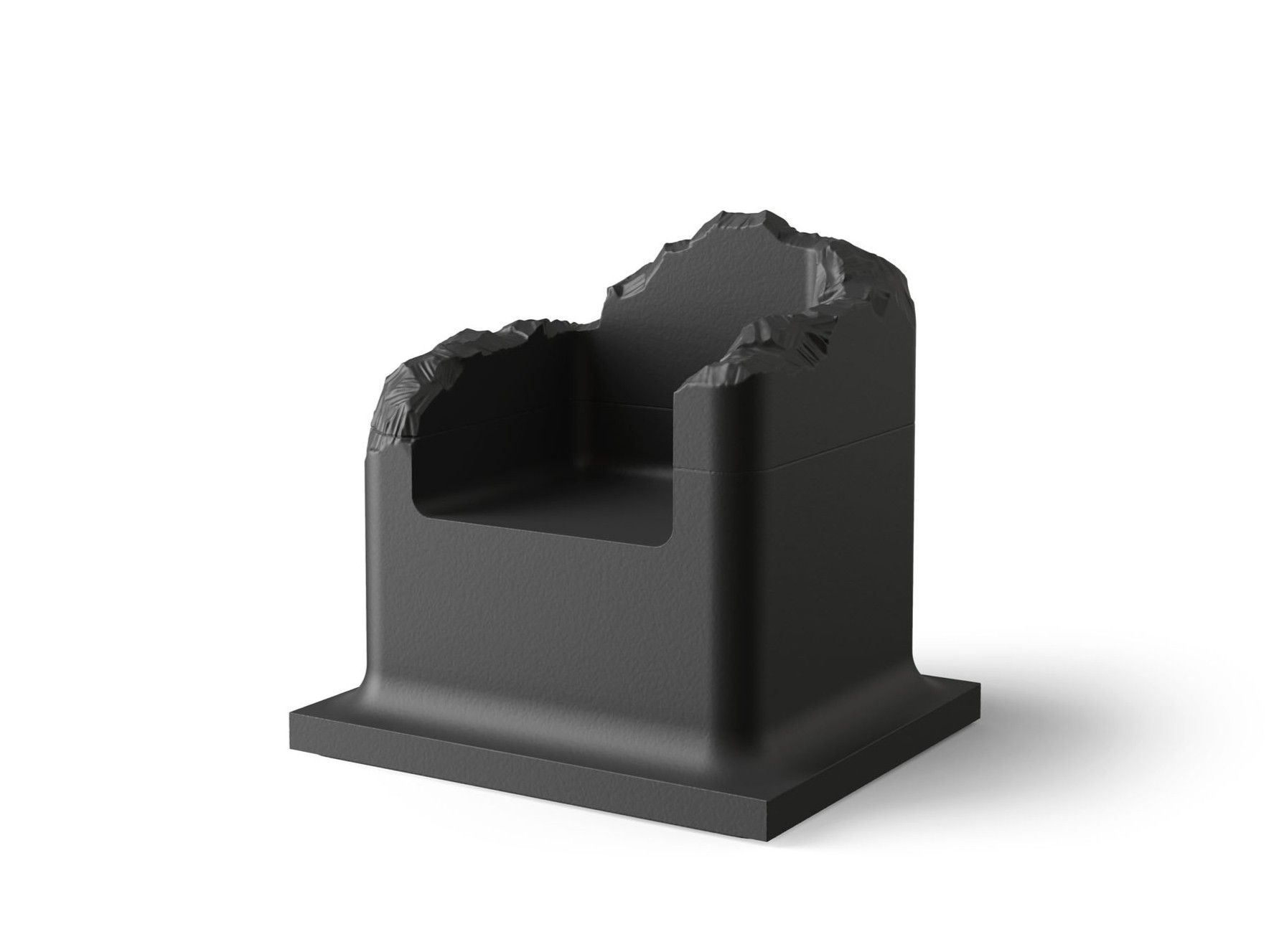 THE SCULPTED SERIES | Armchair By Gufram design Snarkitecture