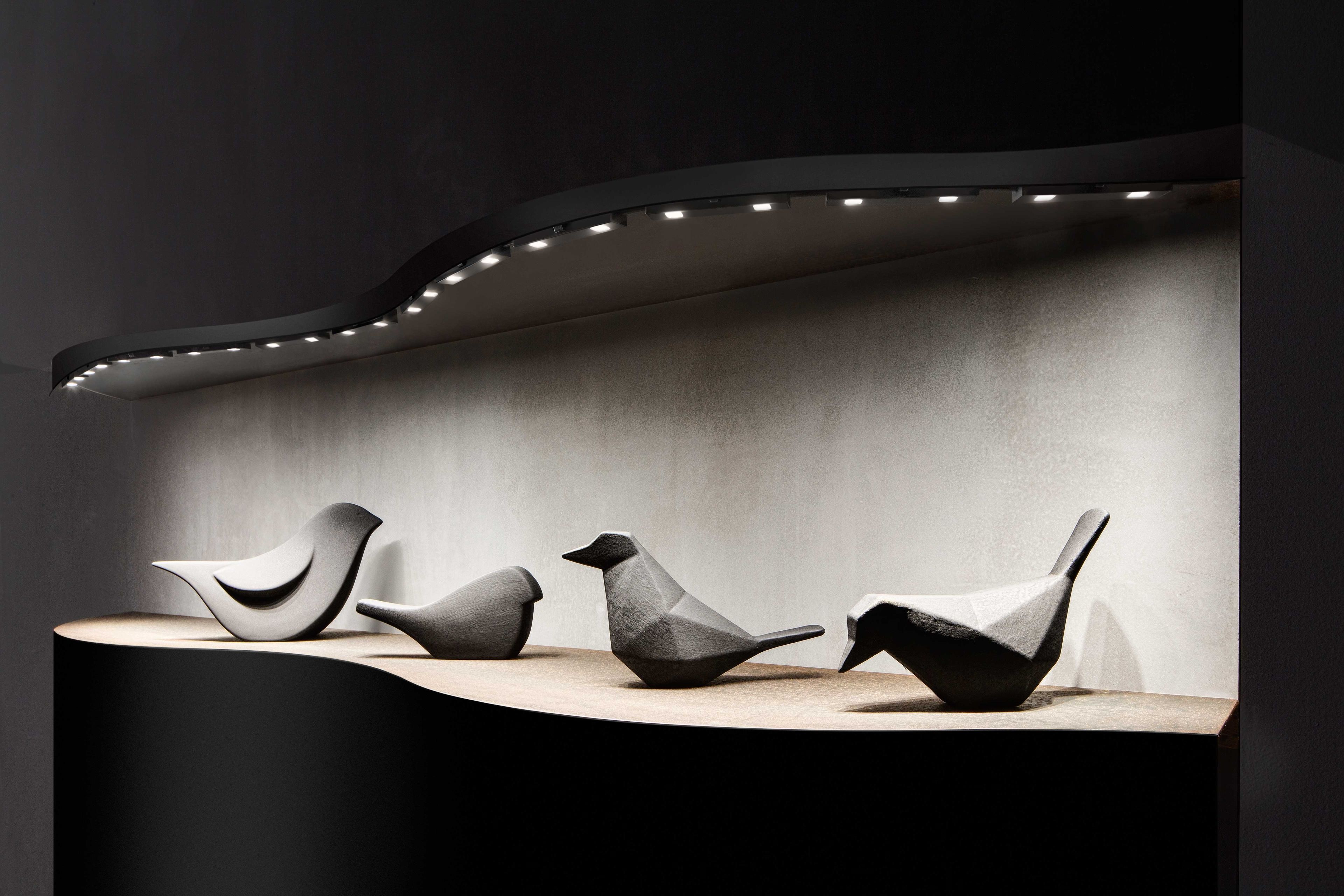 ARMONIA CURVA | Linear lighting profile for downlights Linear fixtures ...